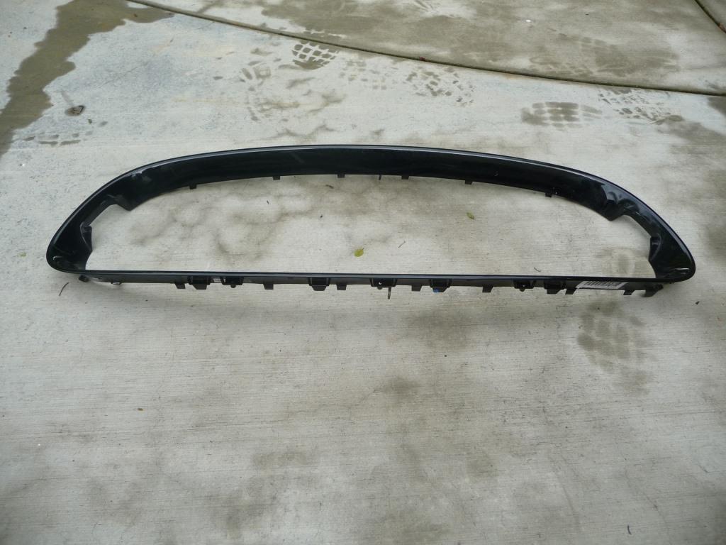 Jaguar F-Type Front Bumper Surround Grille Moulding Black T2R3563 OEM ...