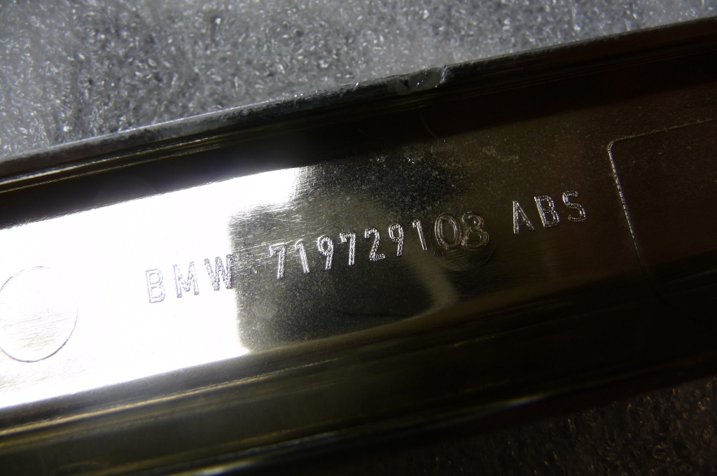 BMW 7 Series Front Bumper Left Moulding 51117197291 OEM OE | LA Global ...