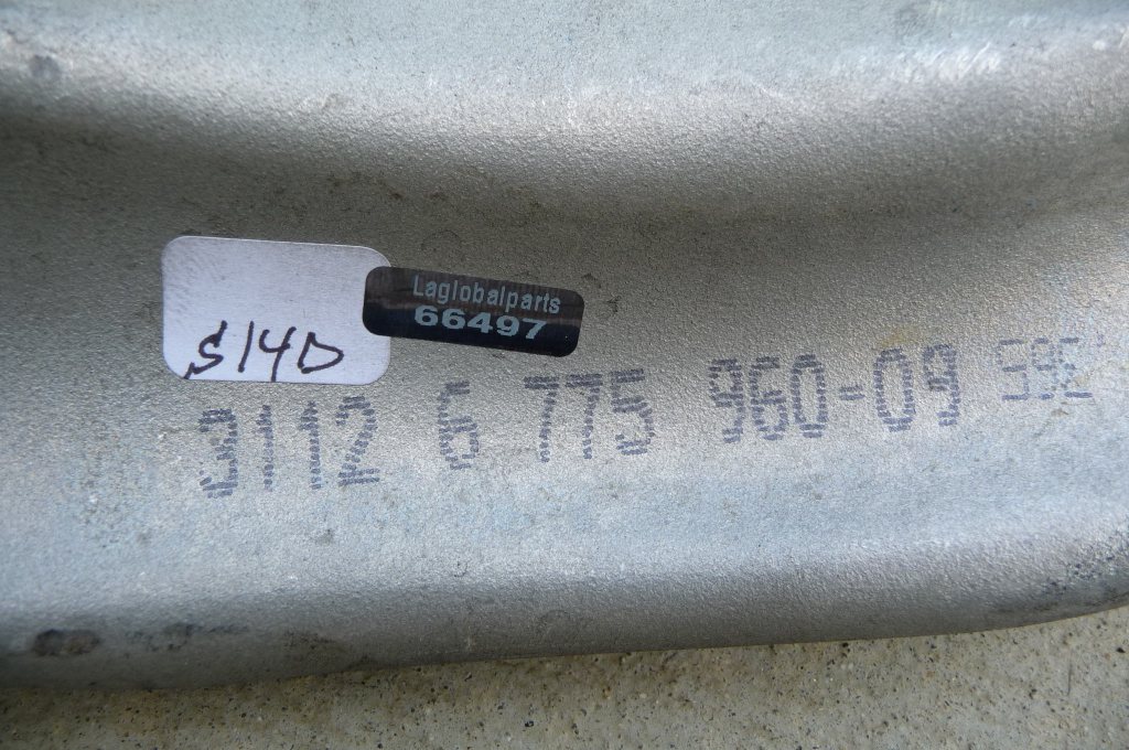 BMW 7 Series Front Suspension Right Tension Strut w/ Hydraulic Mount ...