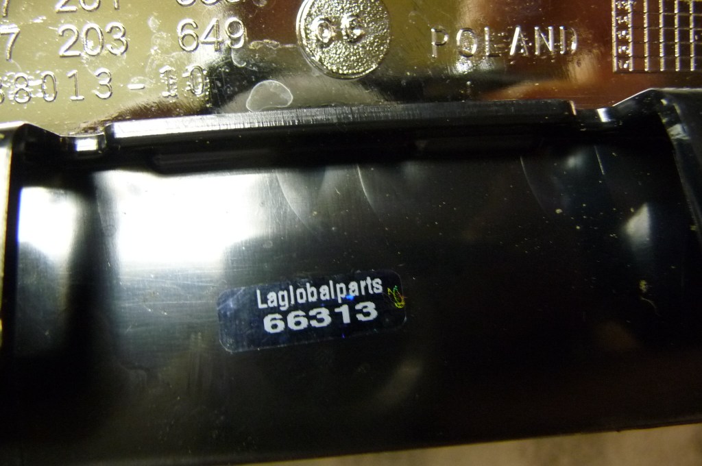 BMW 5 Series Trim Grill Grille Black Left 51712165539 OEM OE | LA ...