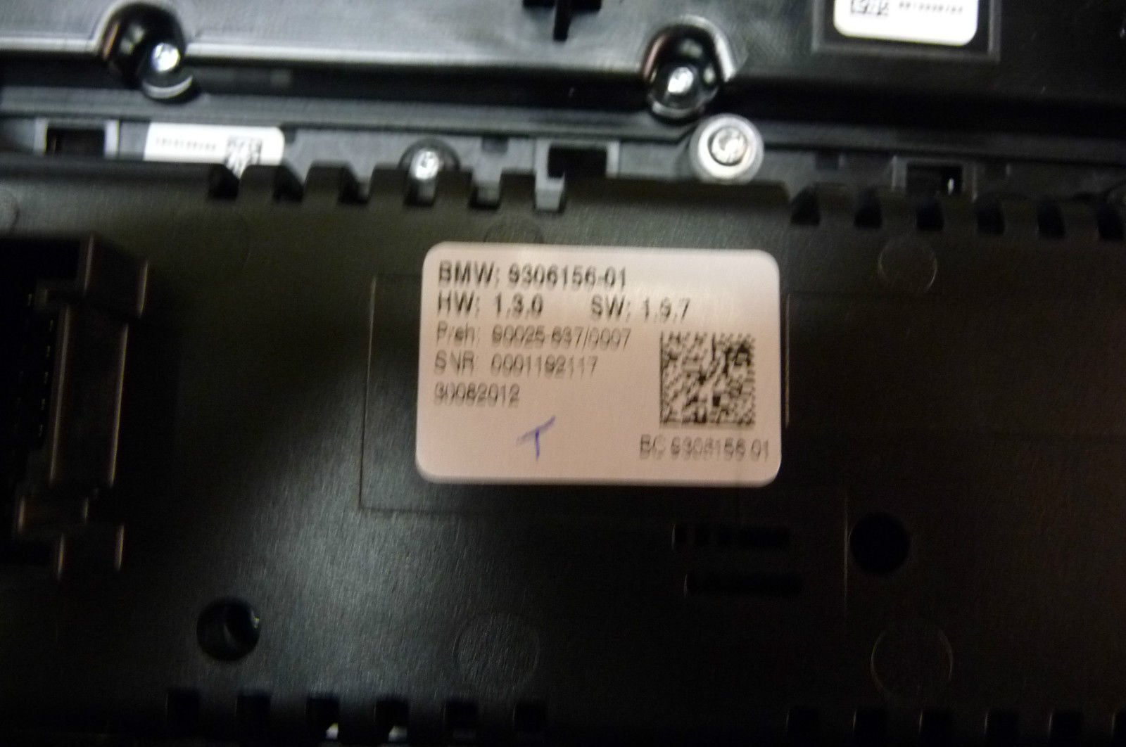 BMW 5 Series AC Air Conditioner Heater Radio Control Unit 61319328425 ...