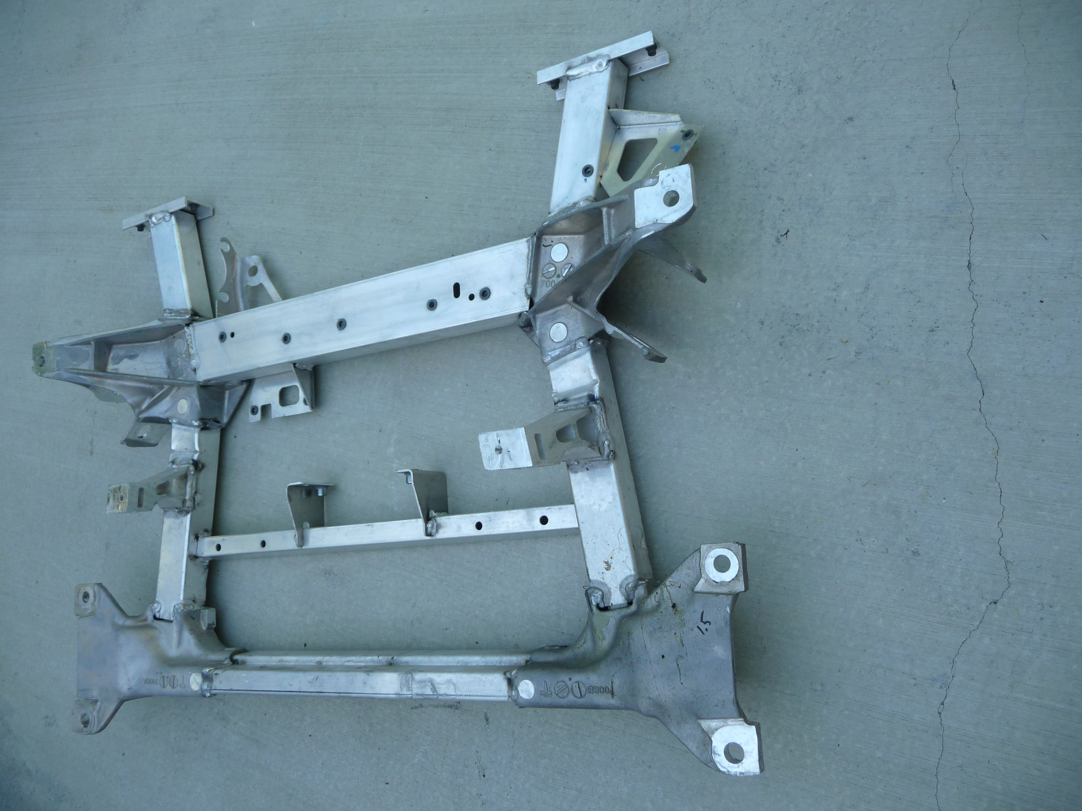 Telsa Models S Dual Motor Front Lower Crossmember Subframe Cradle ...