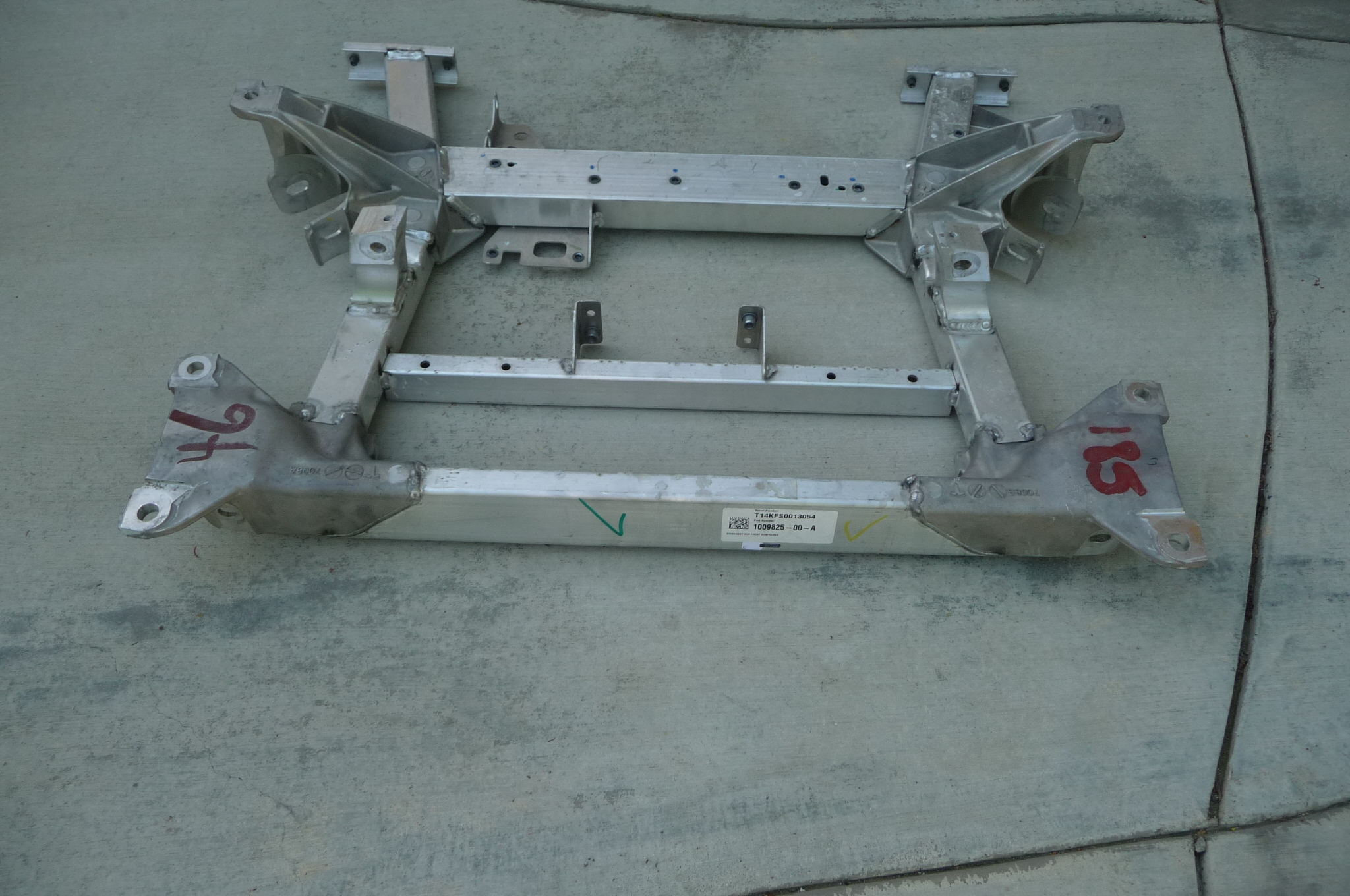 Telsa Models S Dual Motor Front Lower Crossmember Subframe Cradle ...
