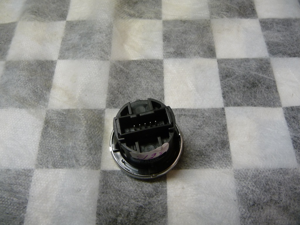 BMW 3 Series Engine Ignition Start Stop Switch CHROM PERLGRAU ...
