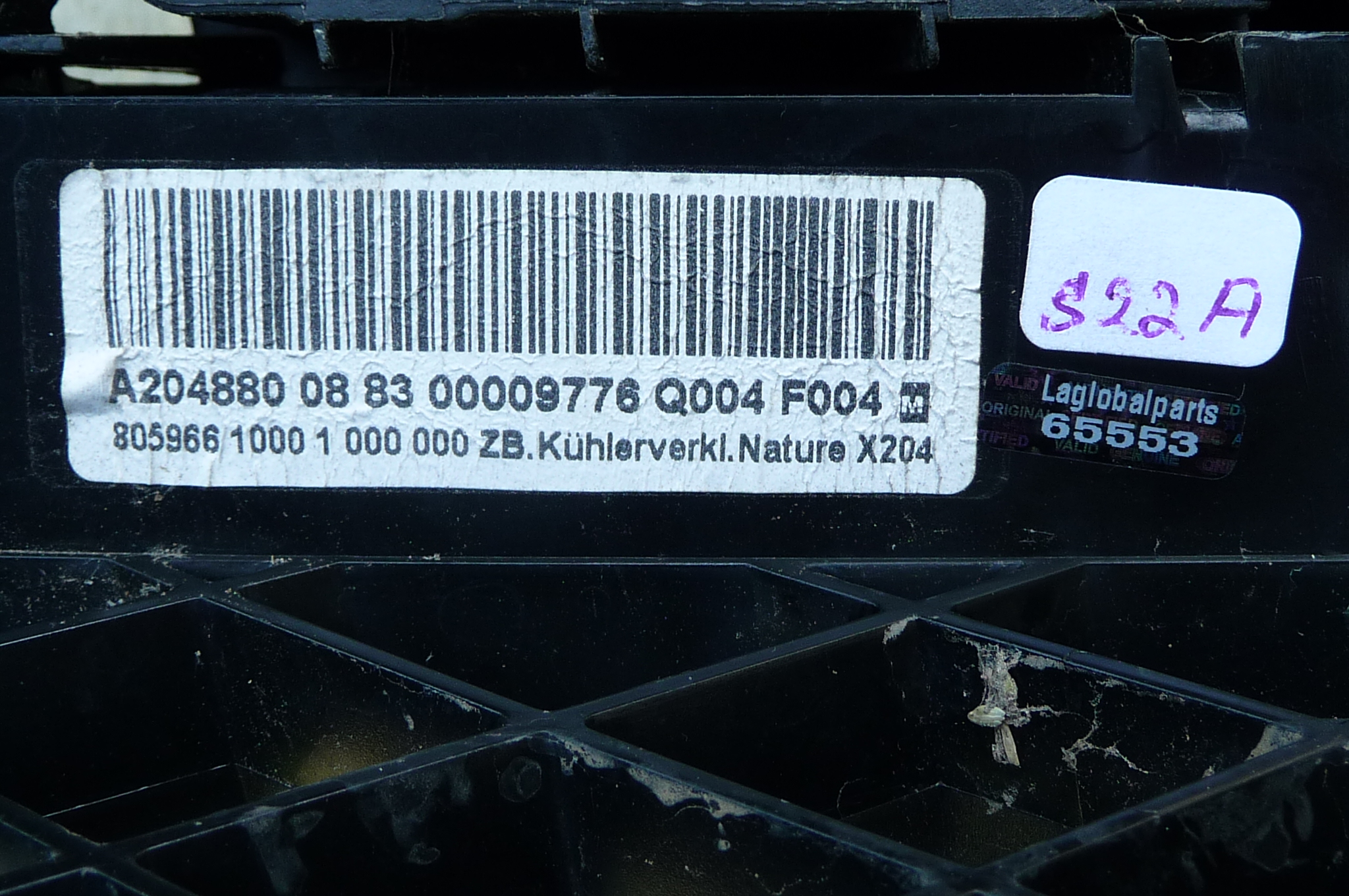 Mercedes Benz GLK350 x204 Front Radiator Grille 2048800883 9776 for ...