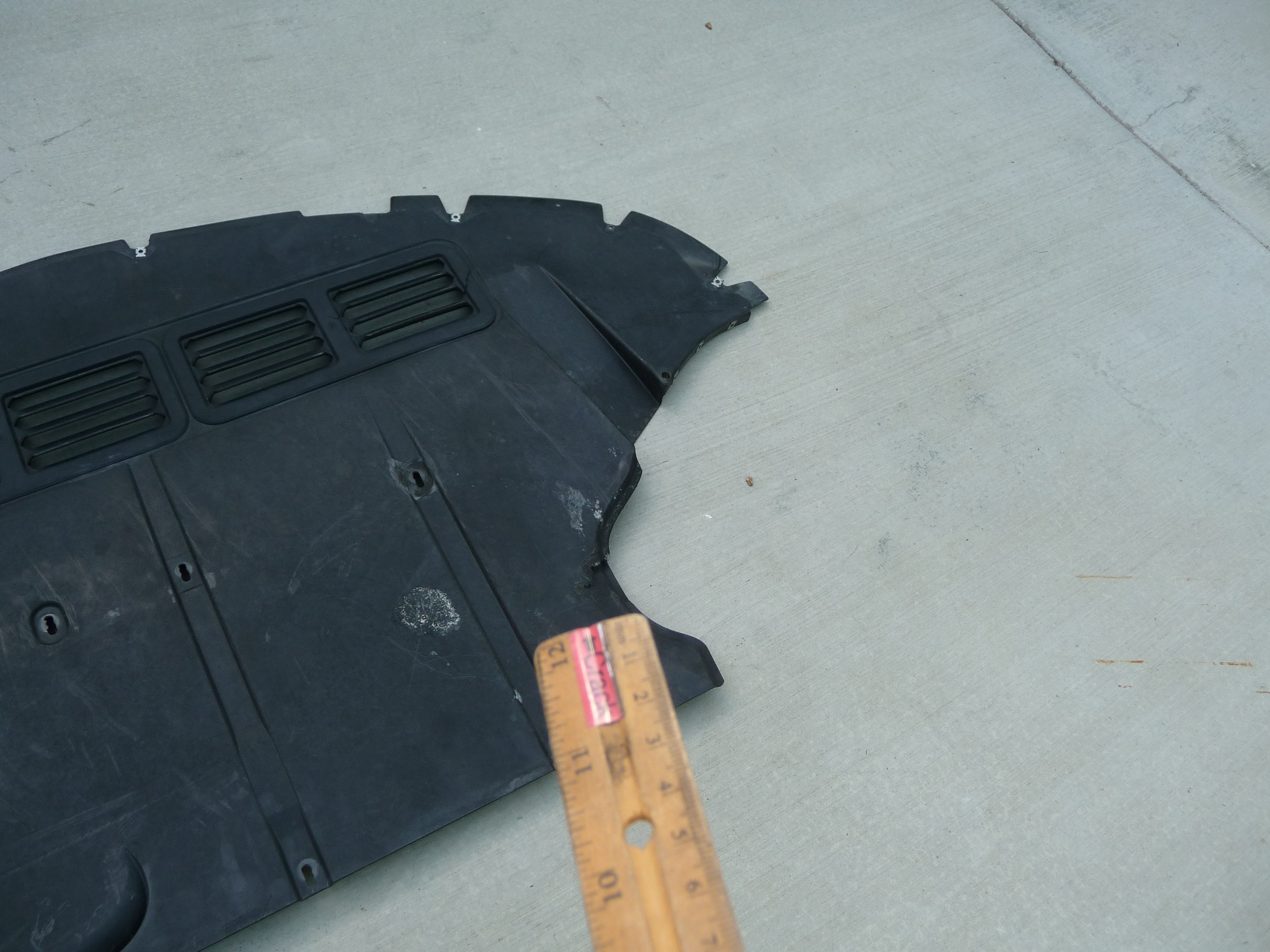 Bentley Continental GT GTC Underbody Trim 3W0825235N 3W0825235M OE OEM ...
