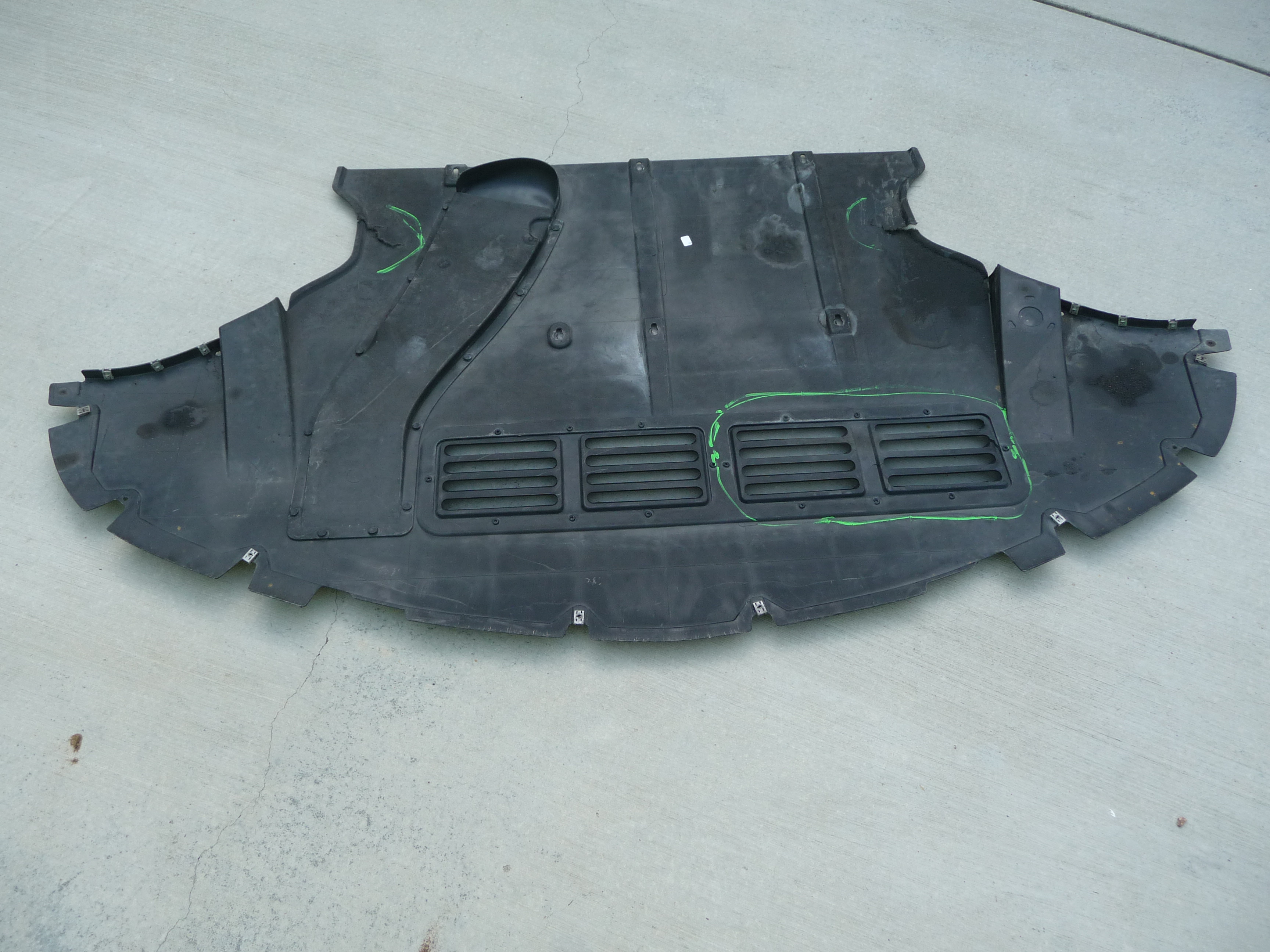 Bentley Continental GT GTC Underbody Trim 3W0825235N 3W0825235M OE OEM ...
