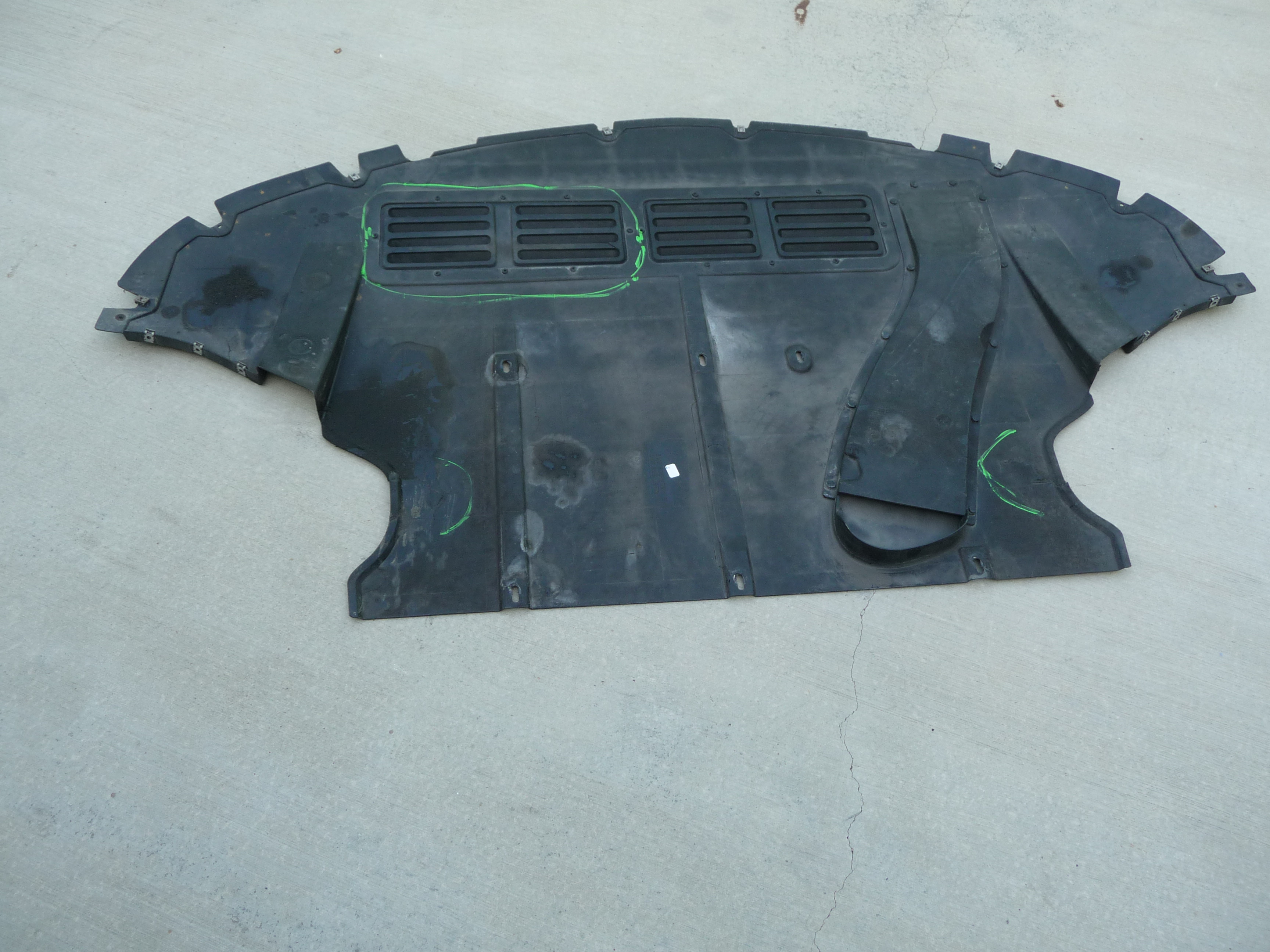 Bentley Continental GT GTC Underbody Trim 3W0825235N 3W0825235M OE OEM ...