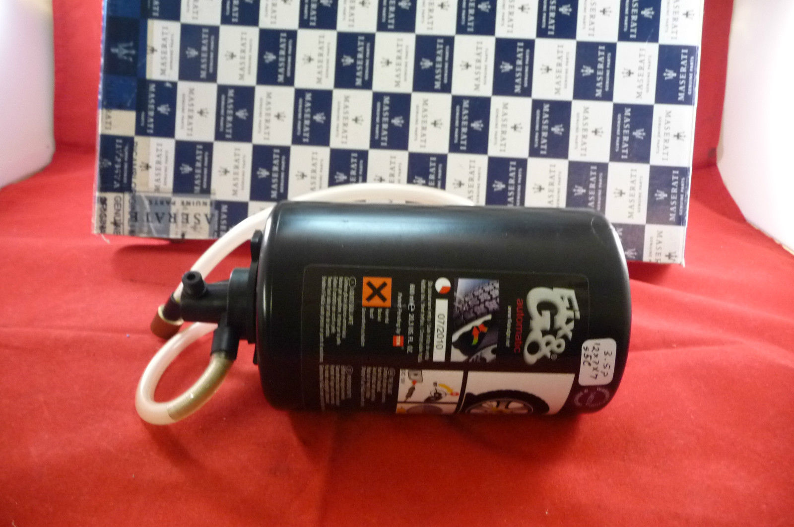 Ferrari Maserati Tire Repair Cylinder Recharge Bottle 220754 New OEM OE ...