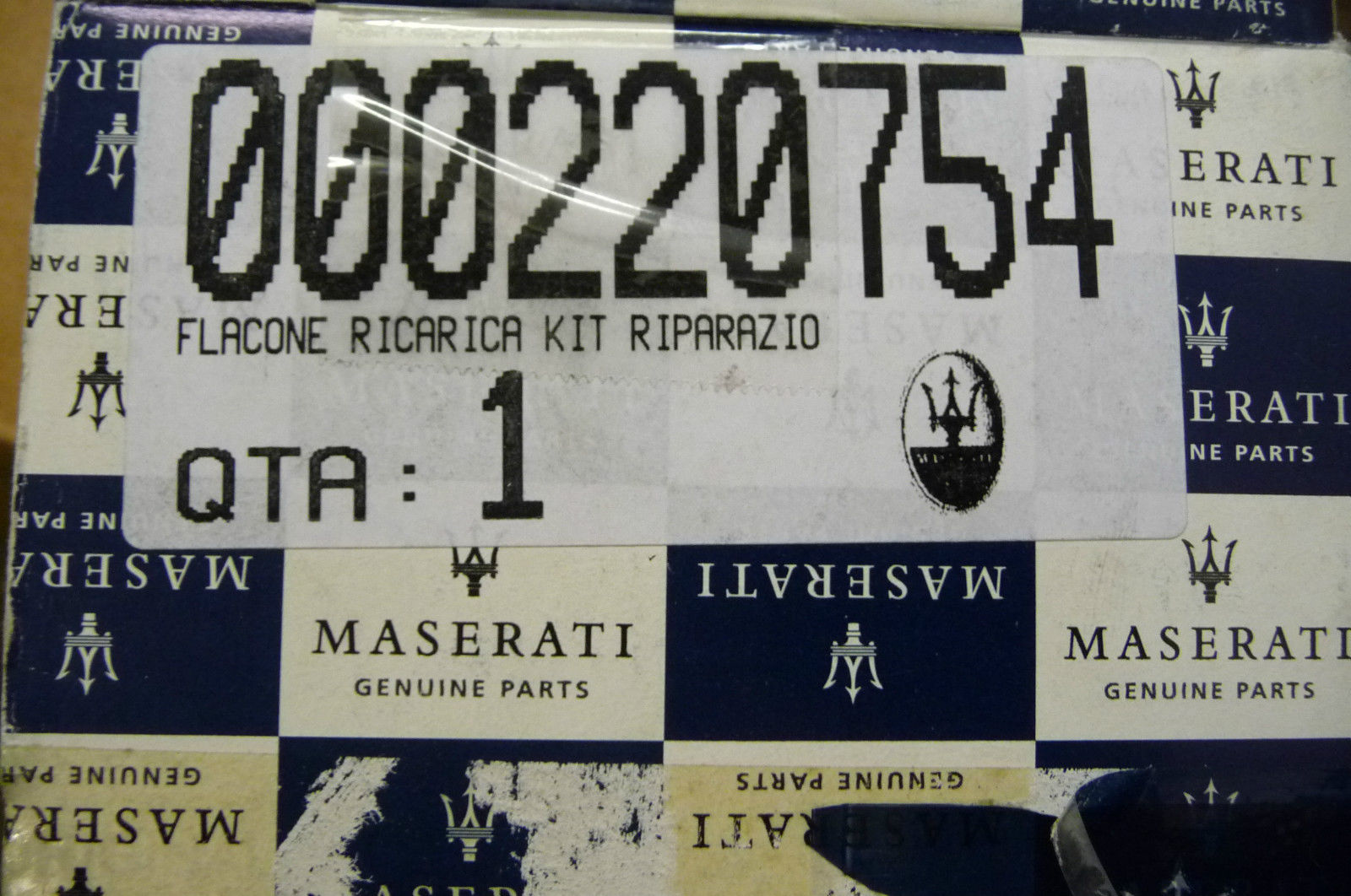 Ferrari Maserati Tire Repair Cylinder Recharge Bottle 220754 New OEM OE ...