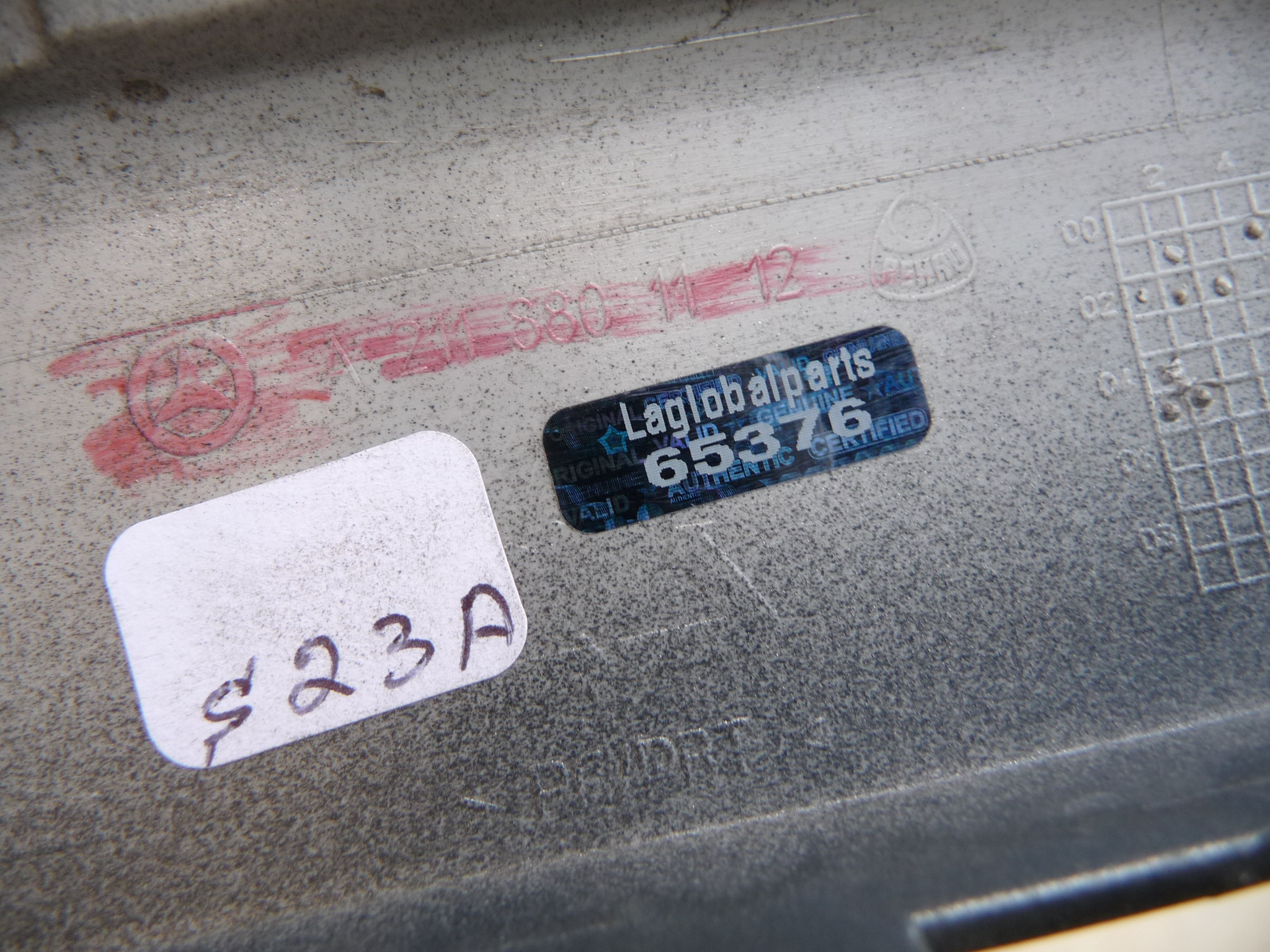 Mercedes Benz W211 E-Class Front Left Bumper Protective Strip ...