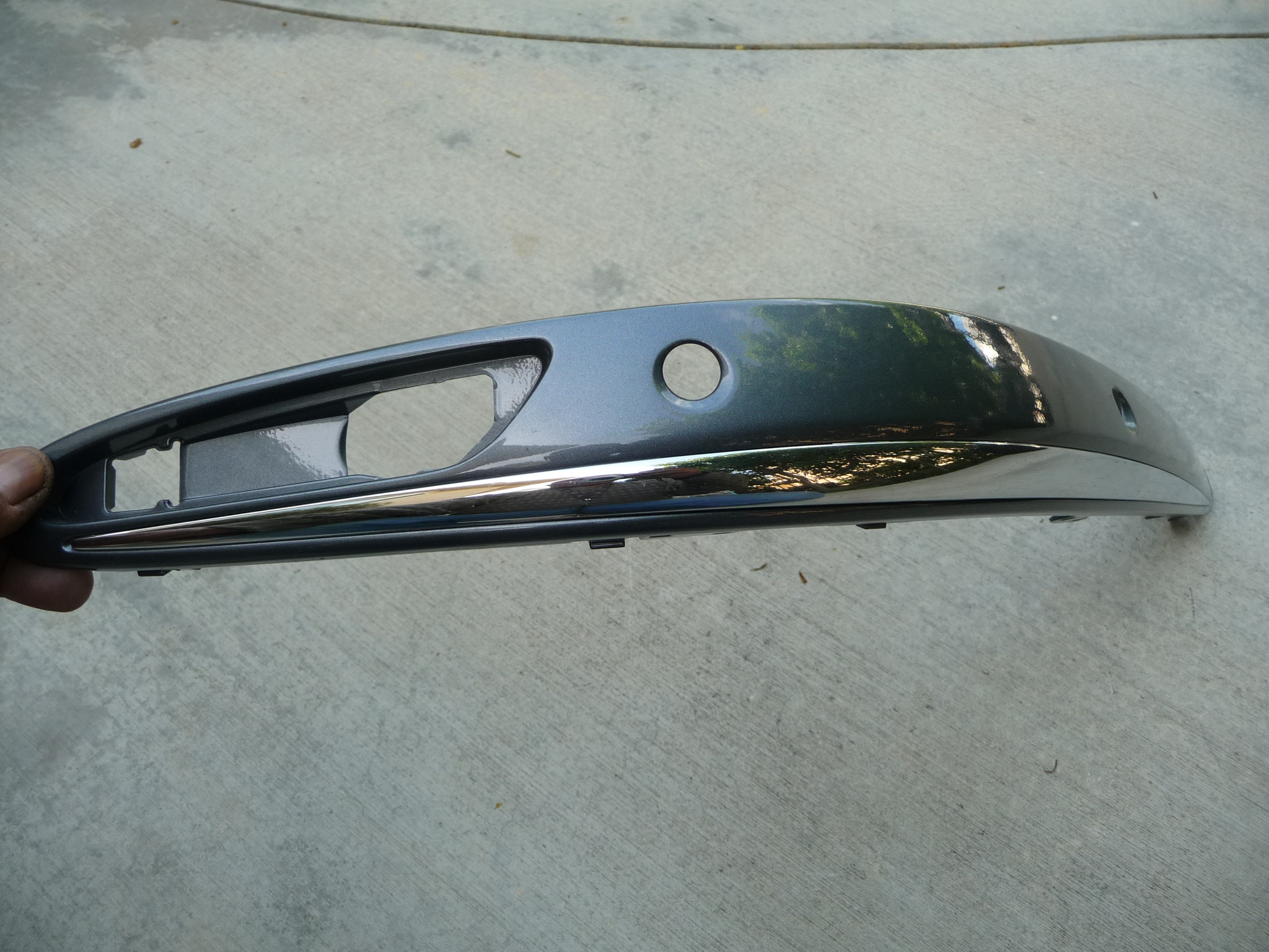 Mercedes Benz W211 E-Class Front Left Bumper Protective Strip ...