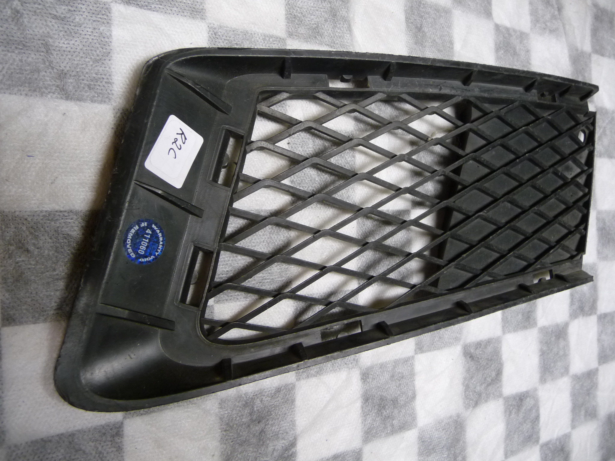 BMW 3 Series E92 E93 Front Bumper Left Partially Open Grid 51117154719 ...
