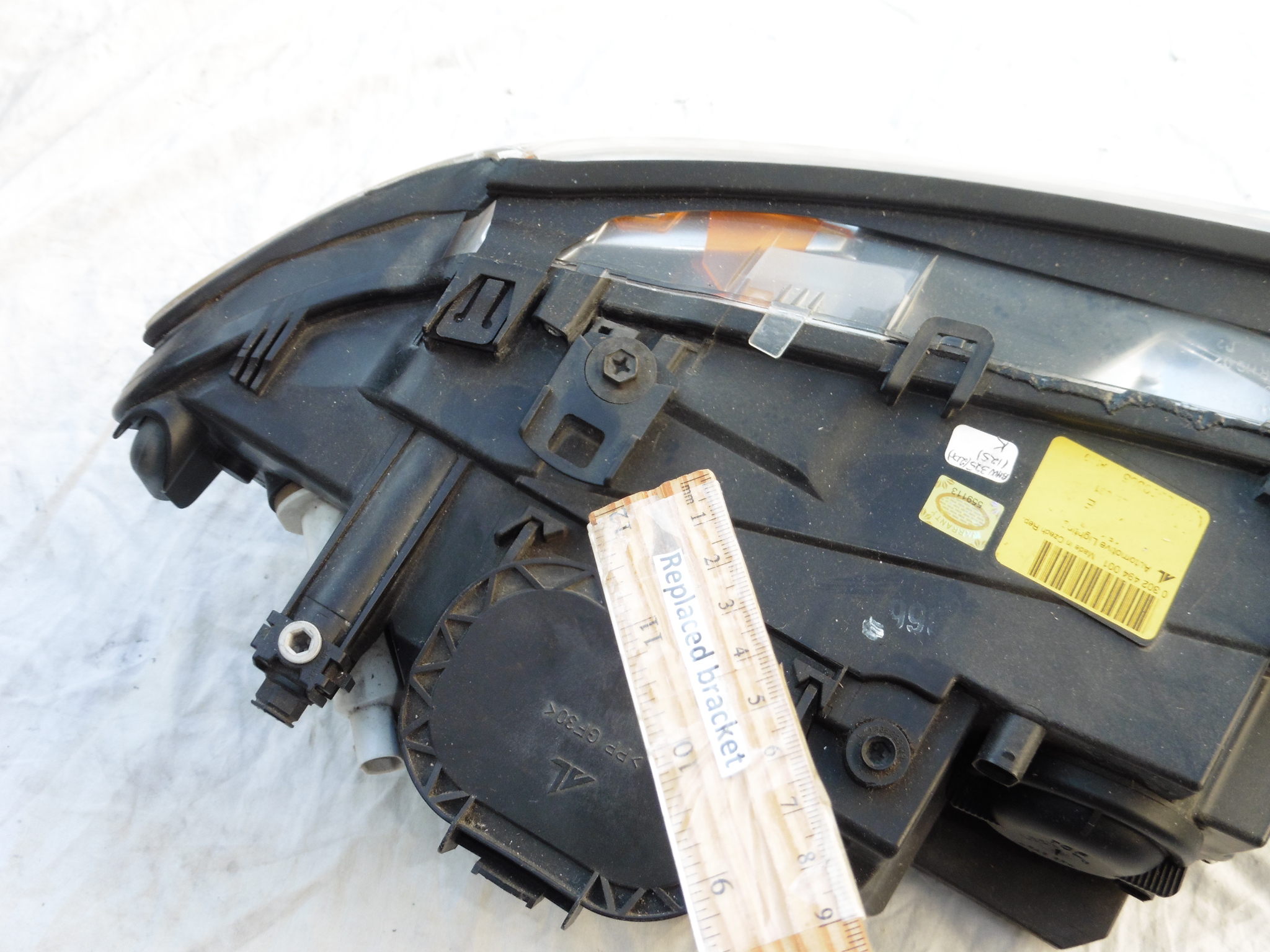 BMW 3 Series Headlight Lamp Yellow Turn Left Driver Side LH Coupe ...
