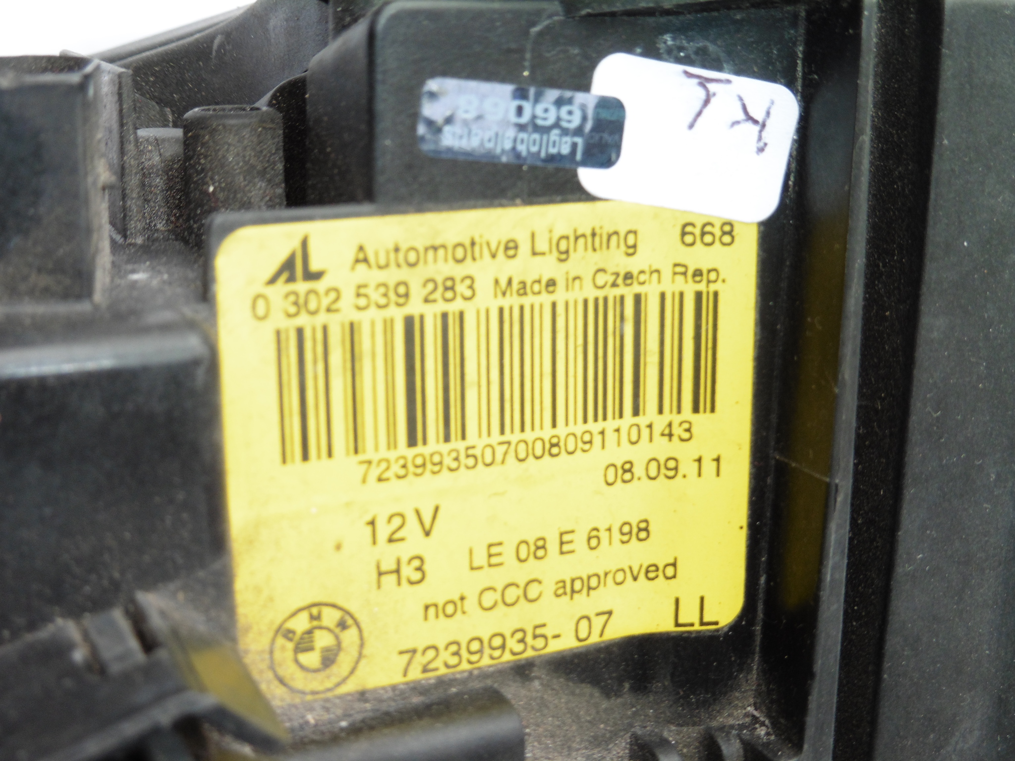 BMW 3 Series E92N E93N Coupe Left Drivers Side Xenon Headlight ...