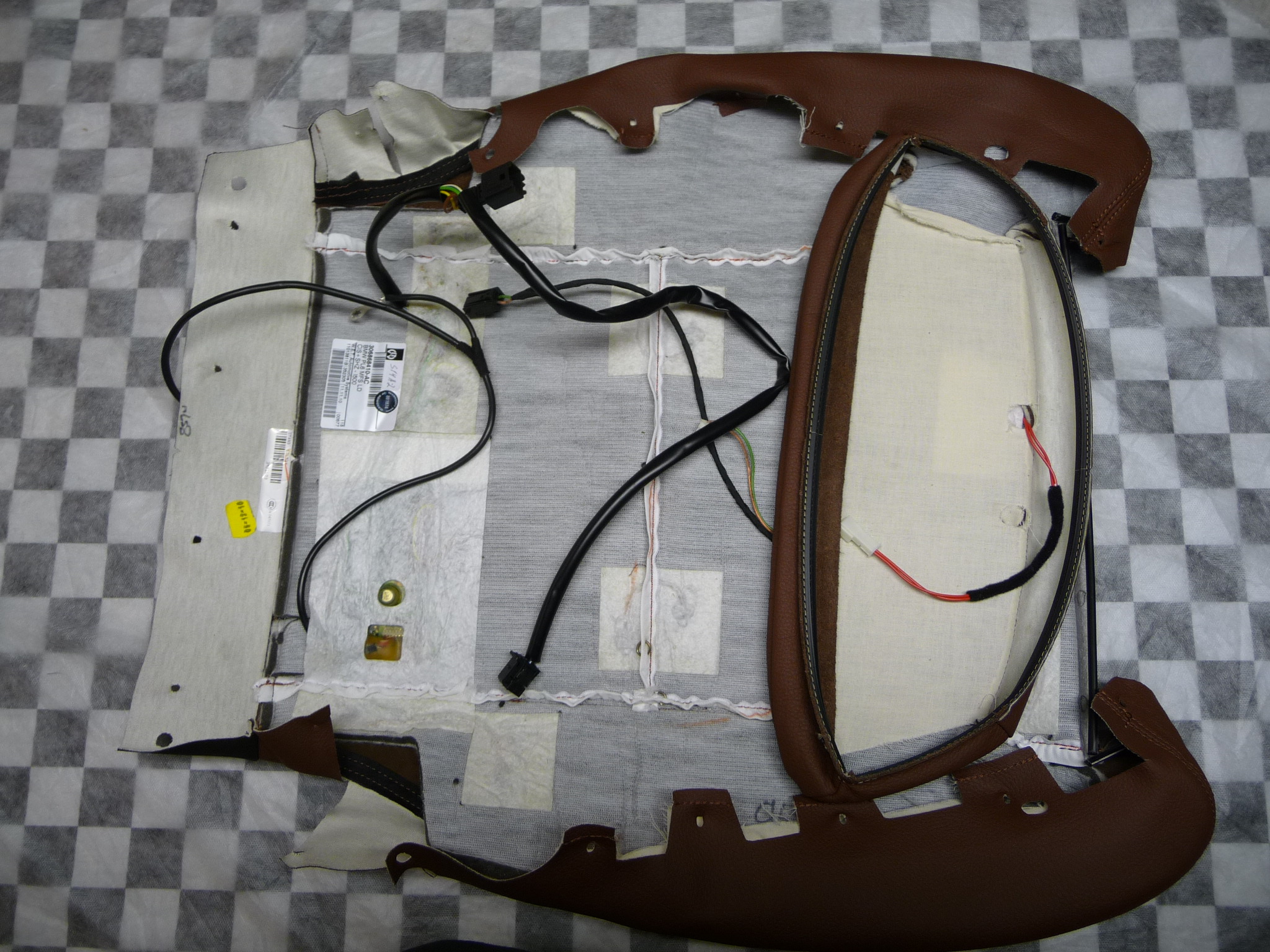 BMW 5 Series 528i 535i 550i Front Seat Cushion Cover 52107293512 OEM OE ...