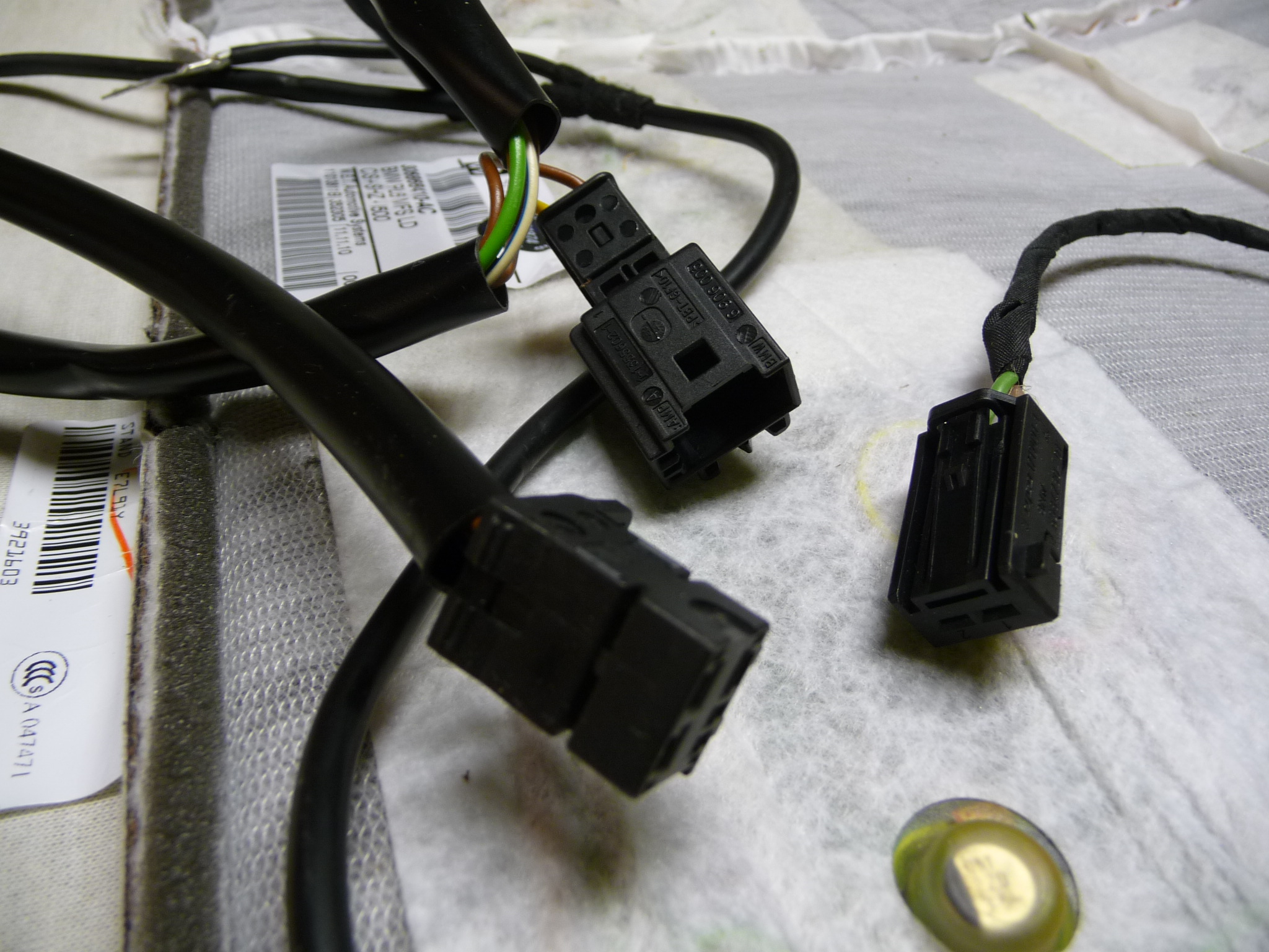 BMW 5 Series 528i 535i 550i Front Seat Cushion Cover 52107293512 OEM OE ...