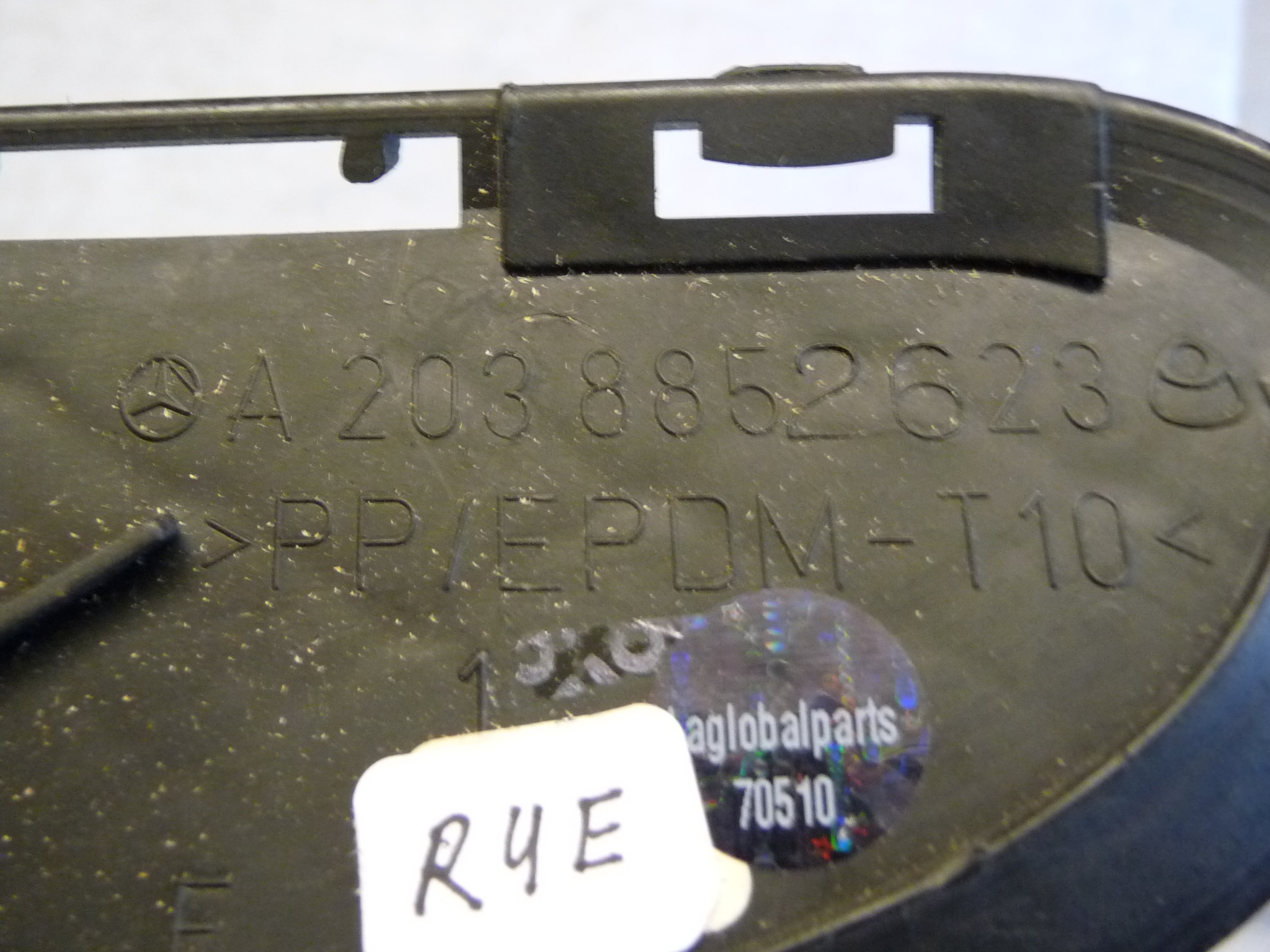 Mercedes Benz W203 C-Class Front Bumper Center Cover Grille A2038852623 ...