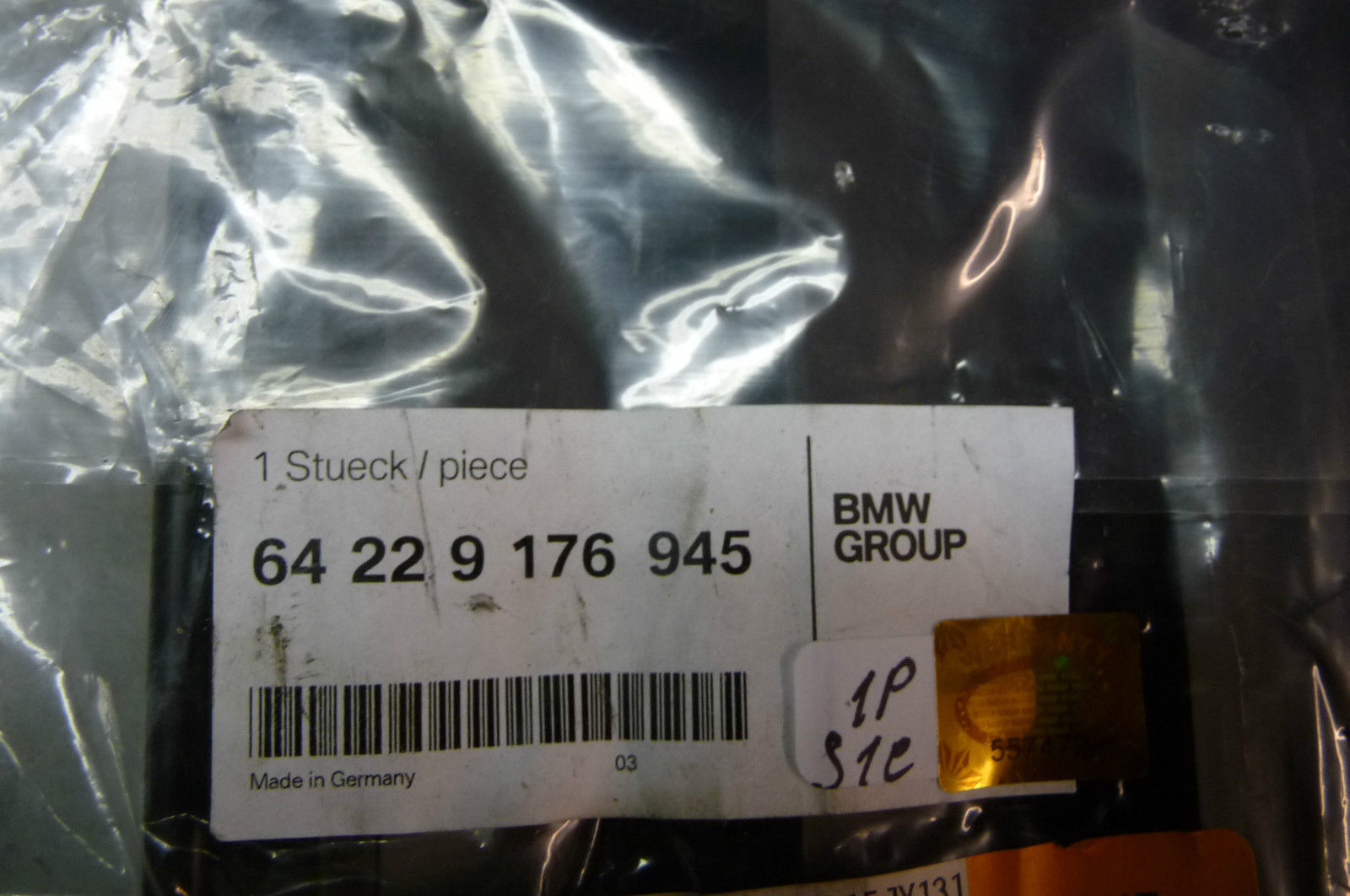 BMW 3 Series Rear Ventilation Air Duct 64229176945 OEM | LA Global Parts