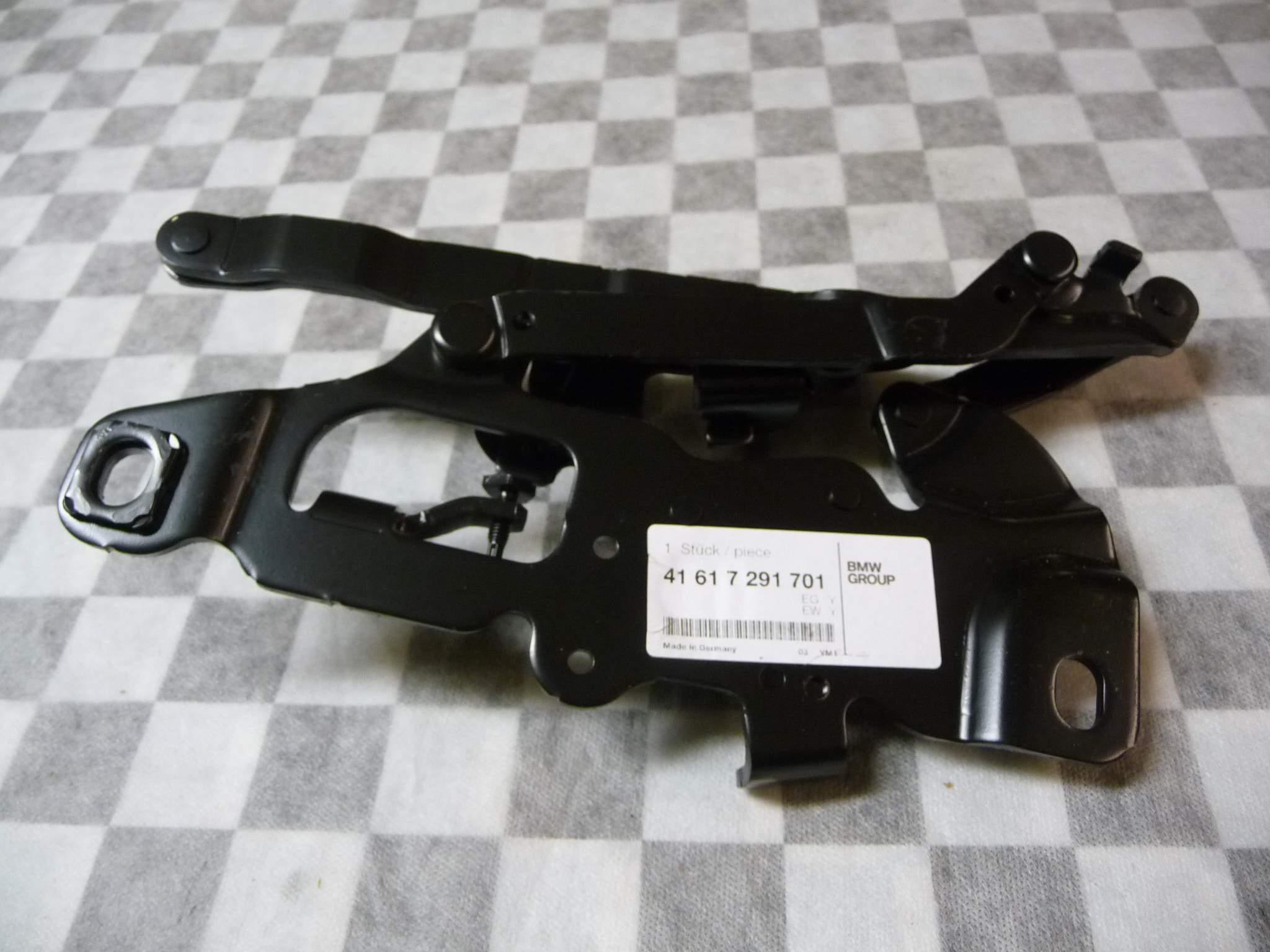 BMW 7 Series F01 F02 Left Engine Hood Hinge 41617291701 OEM OE | LA ...