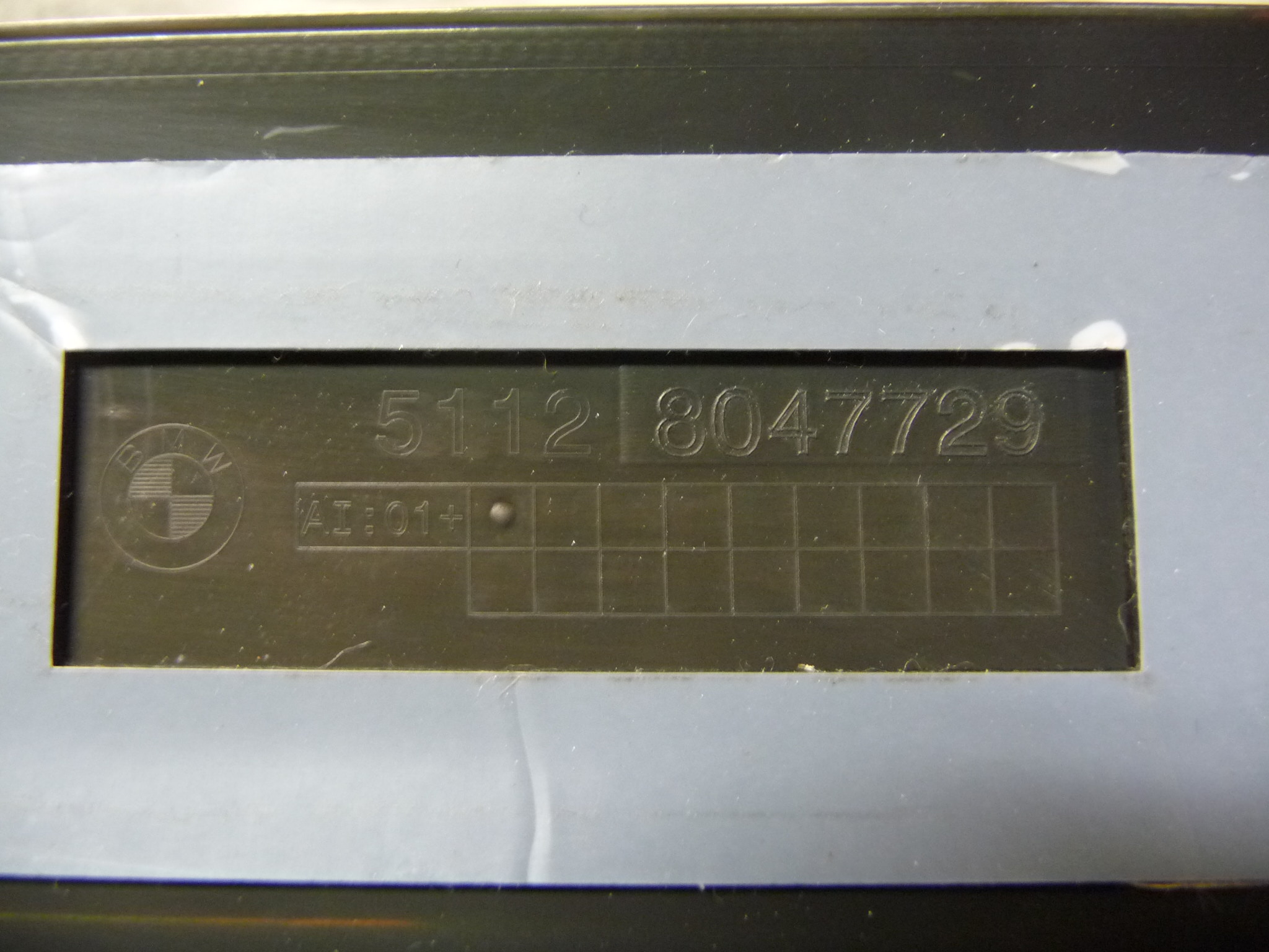 BMW 7 Series F01 F02 Rear Bumper Lower Moulding Left 51128047729 OEM OE ...