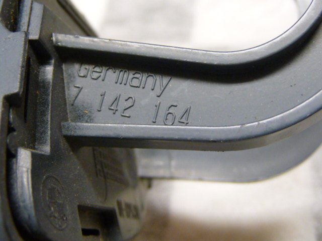 BMW 7 Series E65 E66 Front Bumper Flap Prime Coated Right 51117142162 ...