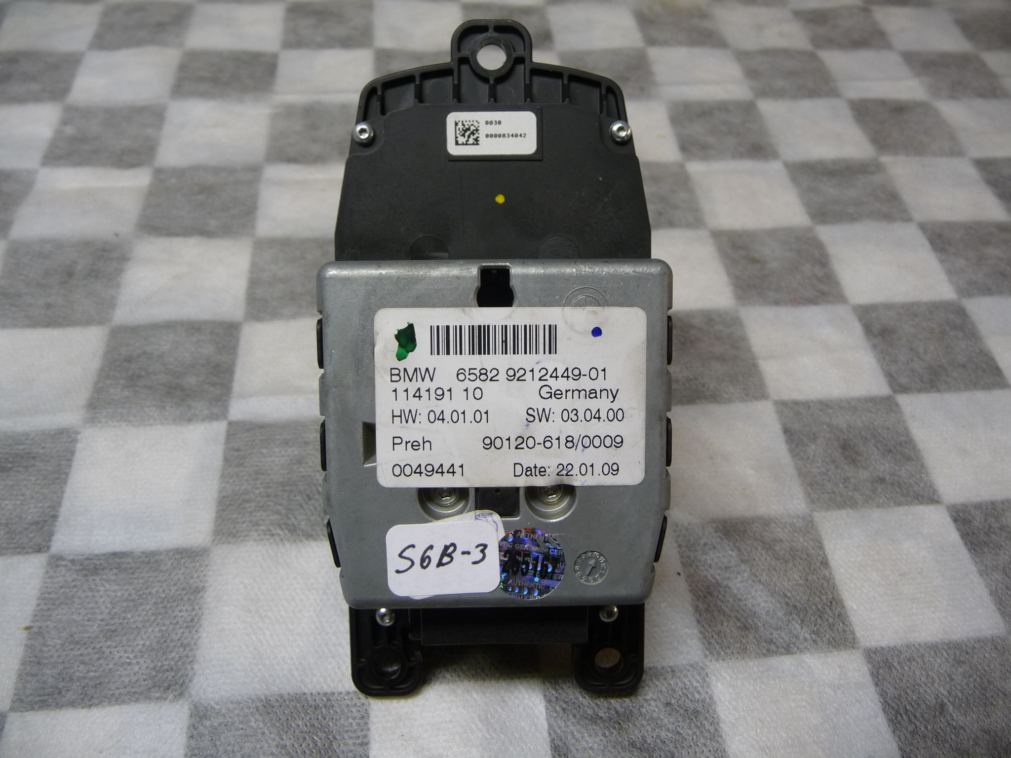 BMW 5 7 Series X3 Navigation System Controller 65829212449 OEM OE | LA ...