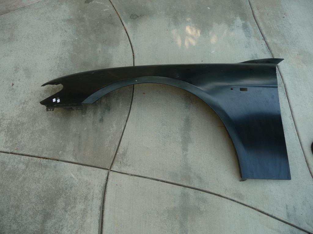 BMW 7 Series E65 Left Driver Side Fender Wing Cover 41357061661 OEM OE ...
