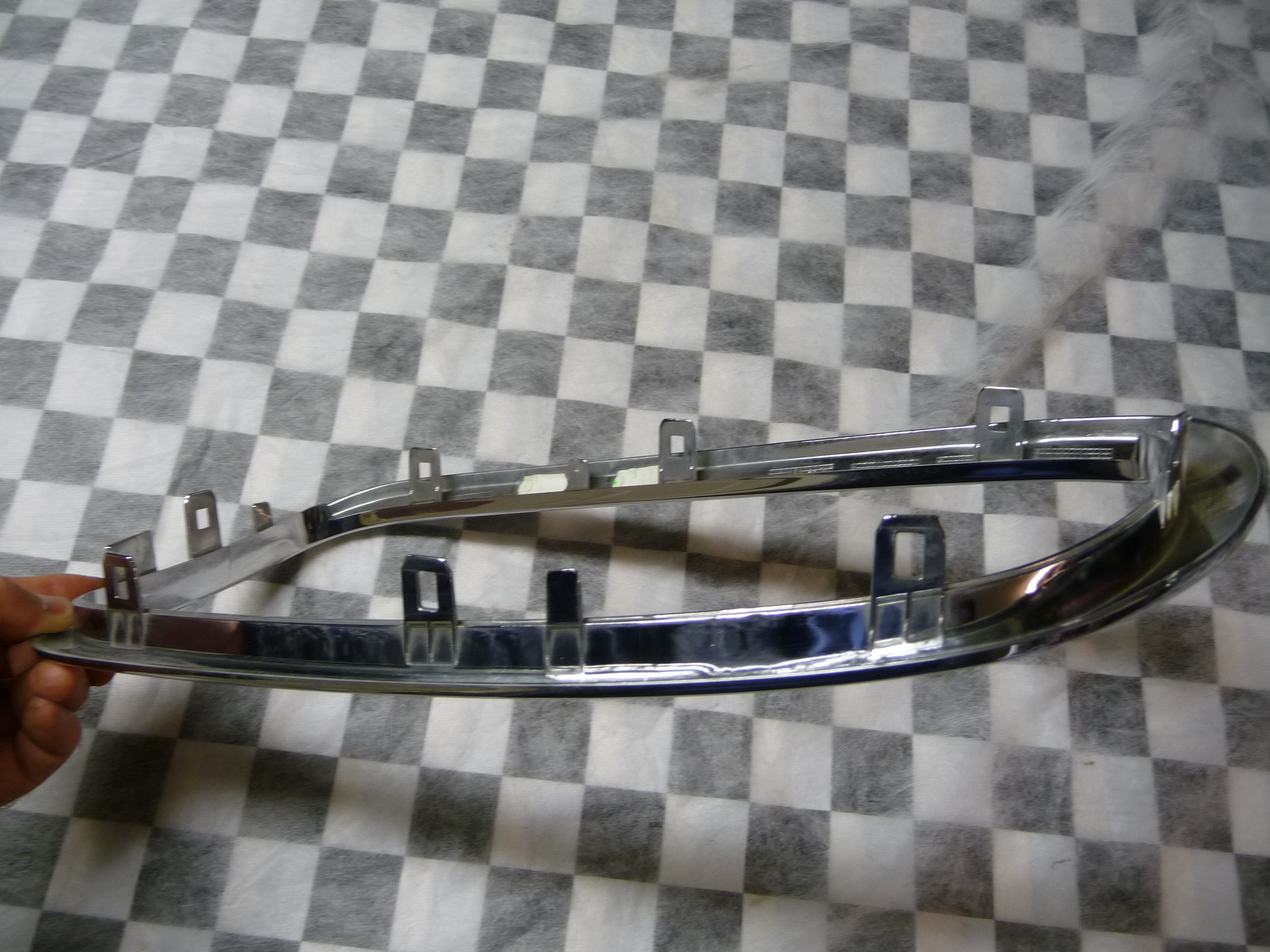 BMW 7 Series Front Right Passenger Side Grill Grille Trim Ring ...