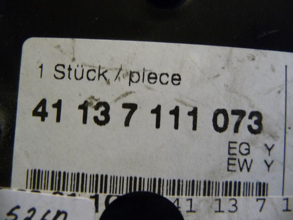 BMW 5 6 Series Left Engine Compartment Partition 41137111073 OEM A1 ...