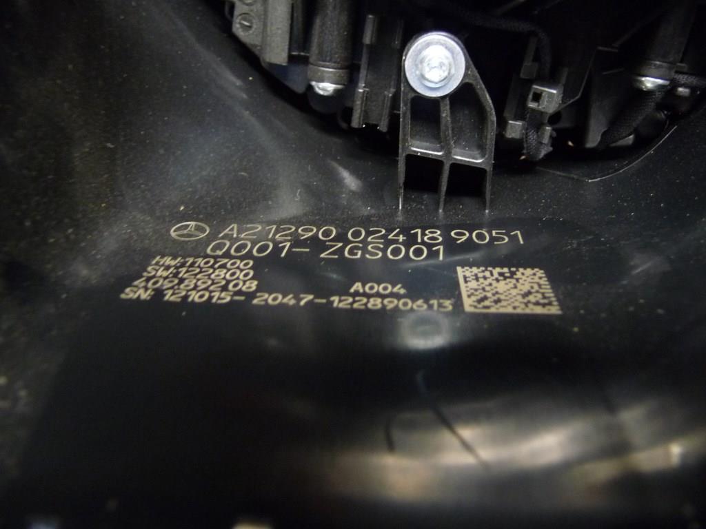 Mercedes Benz W204 C300 Steering Column Switch Lever Control 2129002418 ...