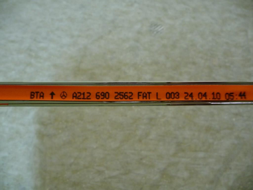 Mercedes Benz W212 E Class Front Left Driver Door Moulding A2126902562 ...