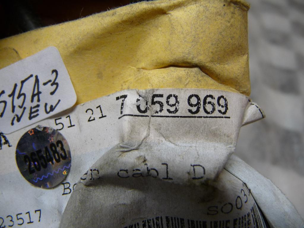 BMW 3 Series Bowden Cable Inside Door Opener Front 51217059969 OEM A1 ...