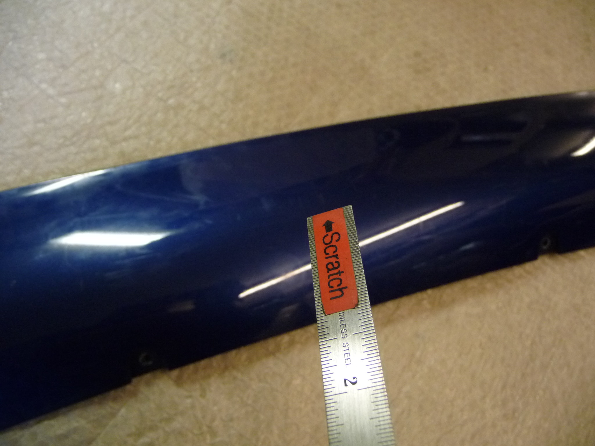 BMW 5 Series E39 M5 Rear Bumper Cover Molding Lower Spoiler 51122498500 ...