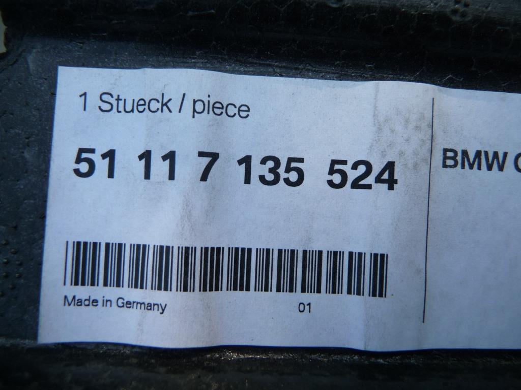 BMW 7 Series E65 E66 Front Bumper Shock Absorber 51117135524 OEM A1 ...