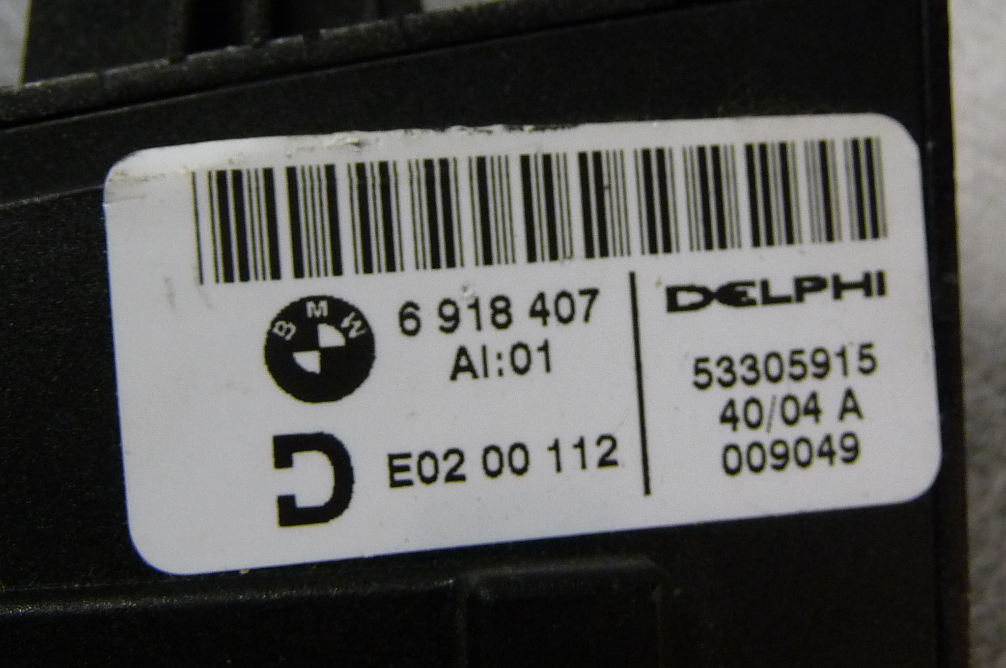 BMW 7 Series E65 E66 Front Right Seat Adjustment Switch 61316918383 OEM ...