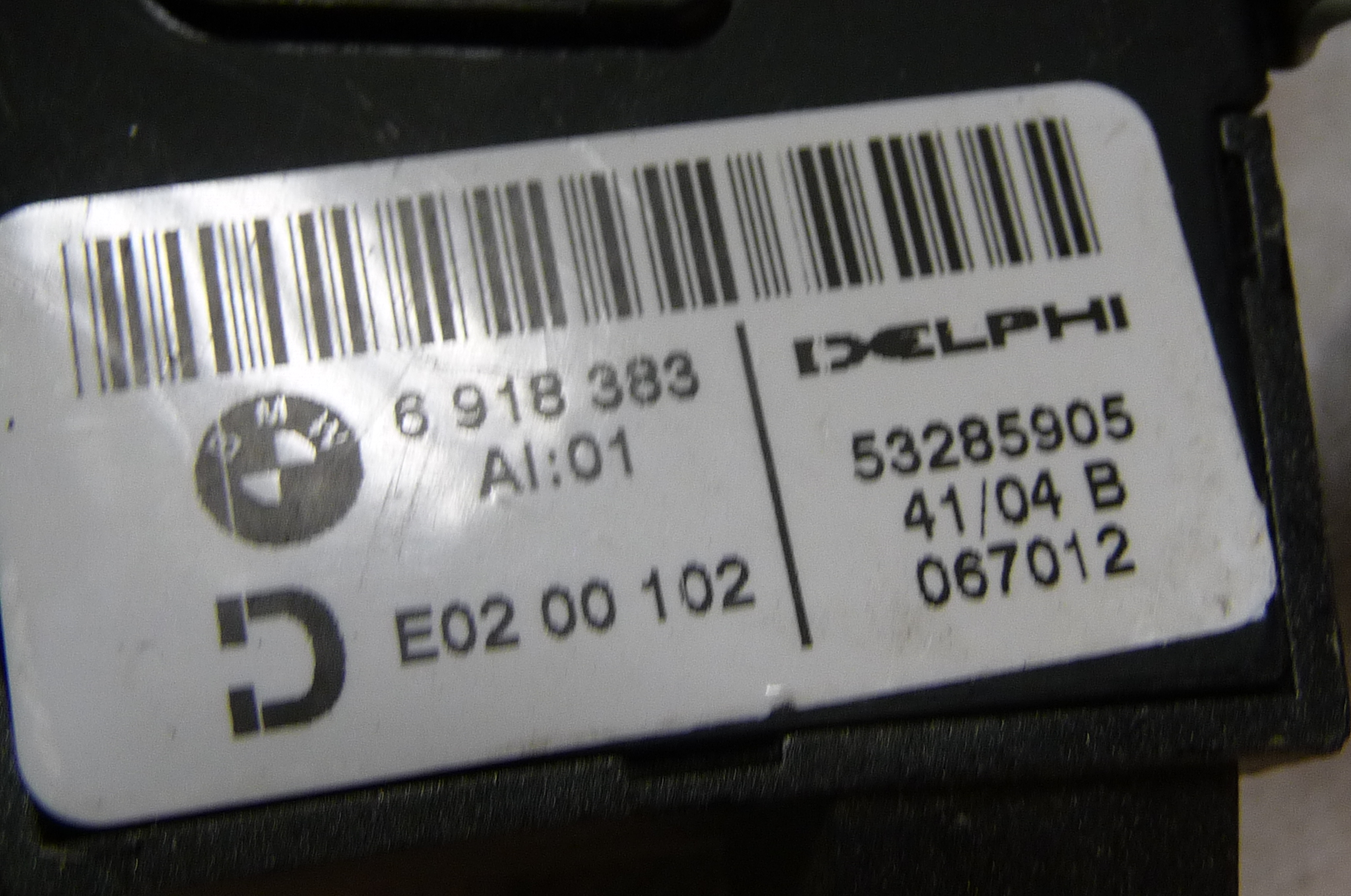 BMW 7 Series E65 E66 Front Right Seat Adjustment Switch 61316918383 OEM ...