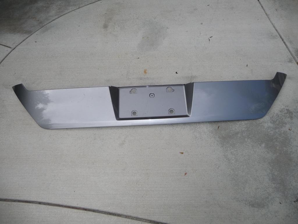 BMW E65 745i 760i Trunk Luggage Lid Finish Panel Cover 51137019535 OEM ...