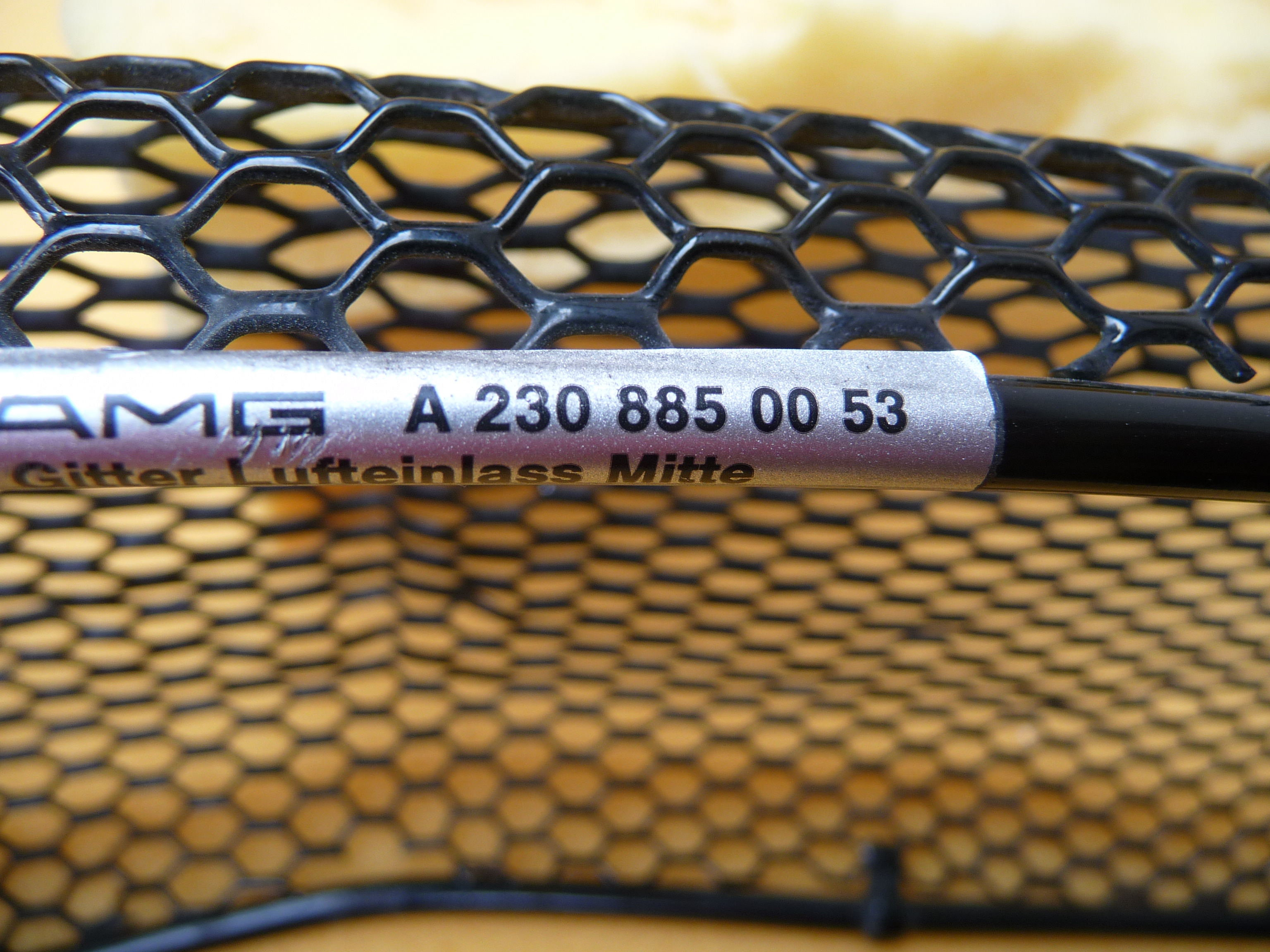 Mercedes Benz SL Front Central Lower Grill Grille A 2308850053 OEM OE ...