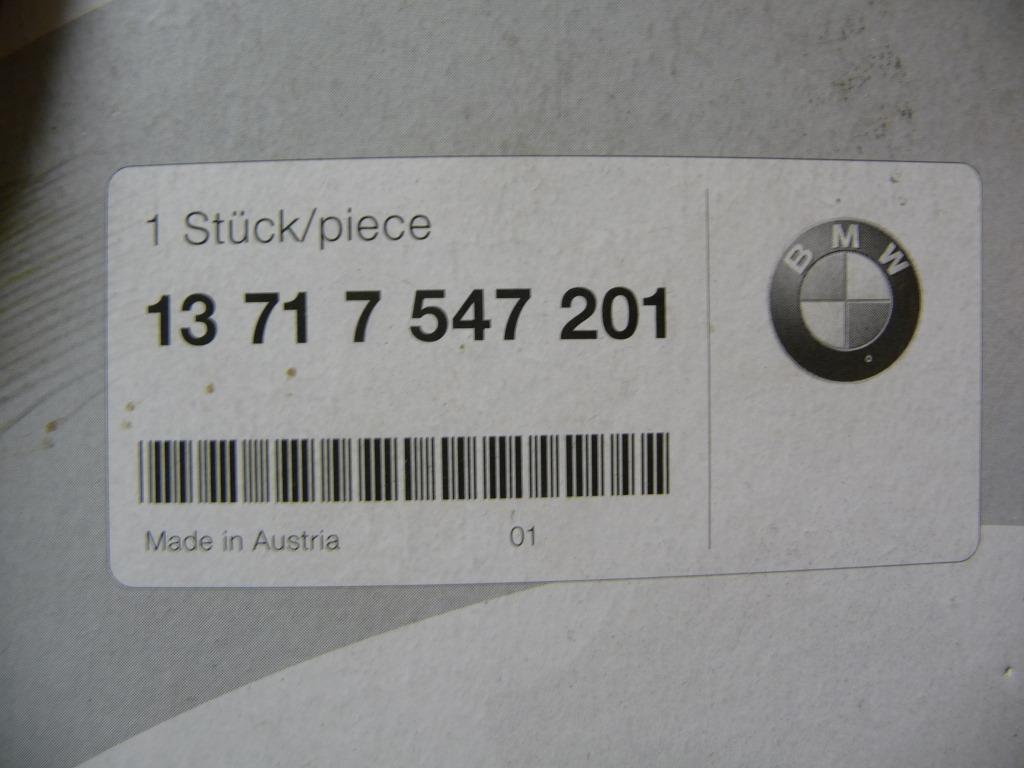 BMW 7 Series E65 E66 Engine Air Cleaner Filter Element 13717547201 OEM ...