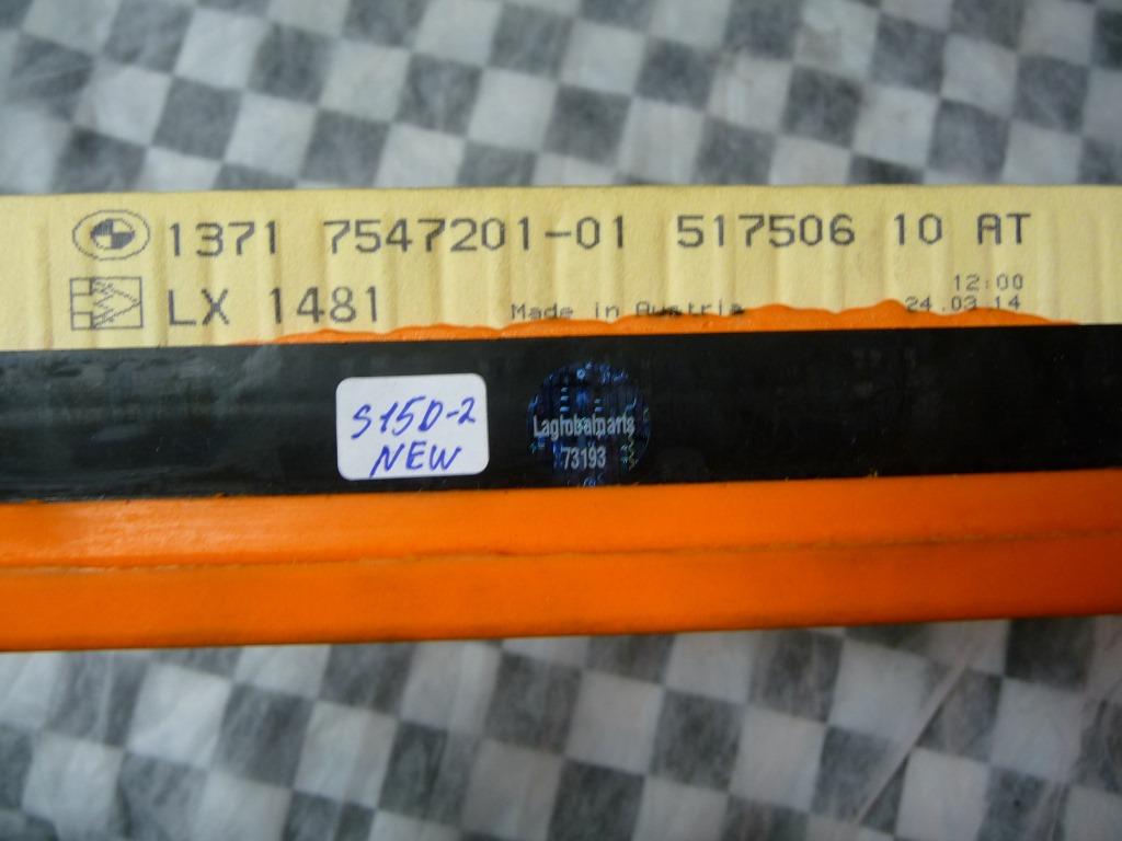 BMW 7 Series E65 E66 Engine Air Cleaner Filter Element 13717547201 OEM ...