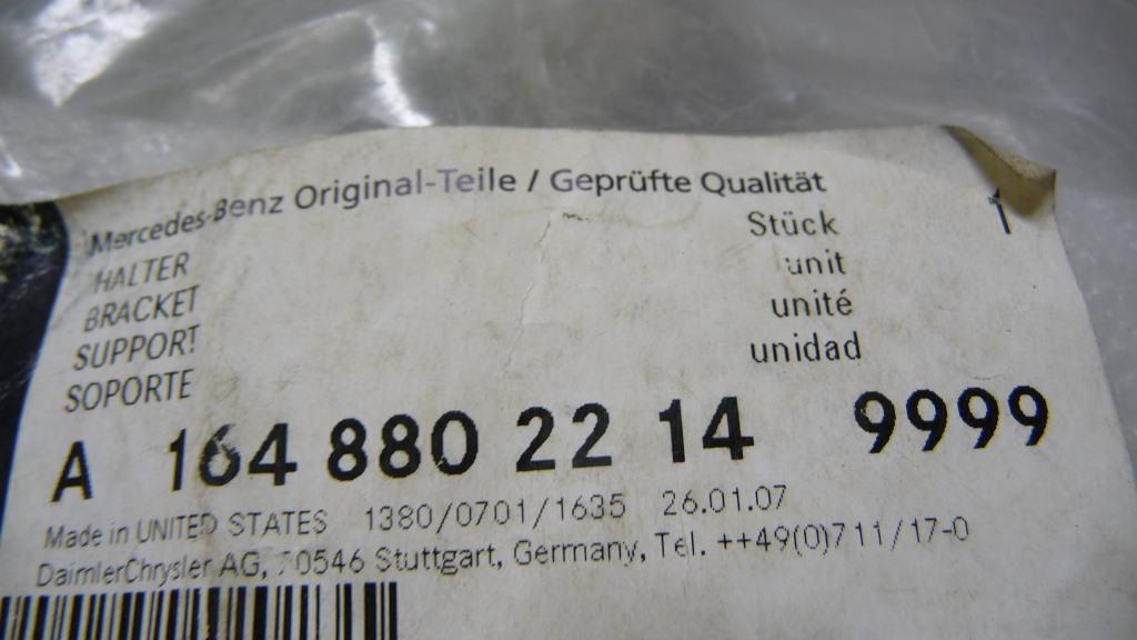 Mercedes Benz GL Class Front Bumper Bracket A1648802214 9999 OEM A1 ...