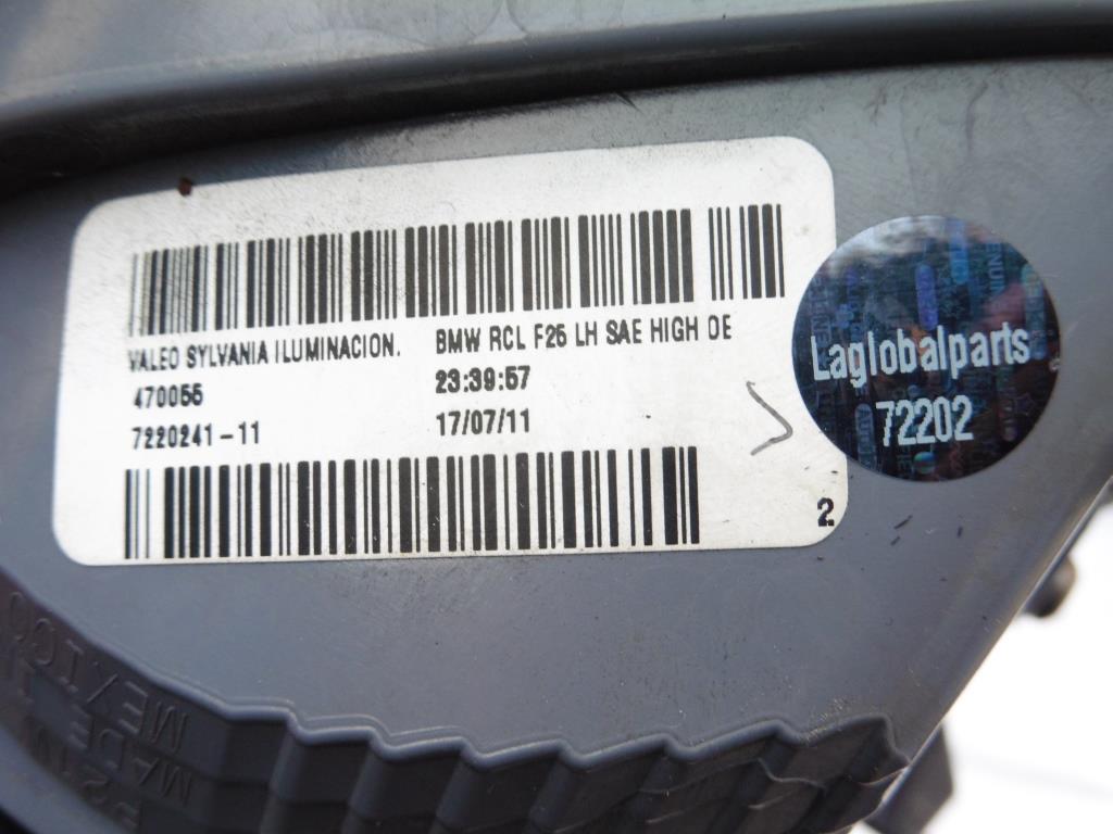 BMW X3 Rear Left Driver Side Tail Light Lamp 63217220241 OEM A1 | LA ...