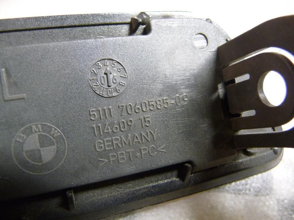 BMW 5 Series Front Left Headlight Washer Nozzle Cover Cap 51117060585 ...