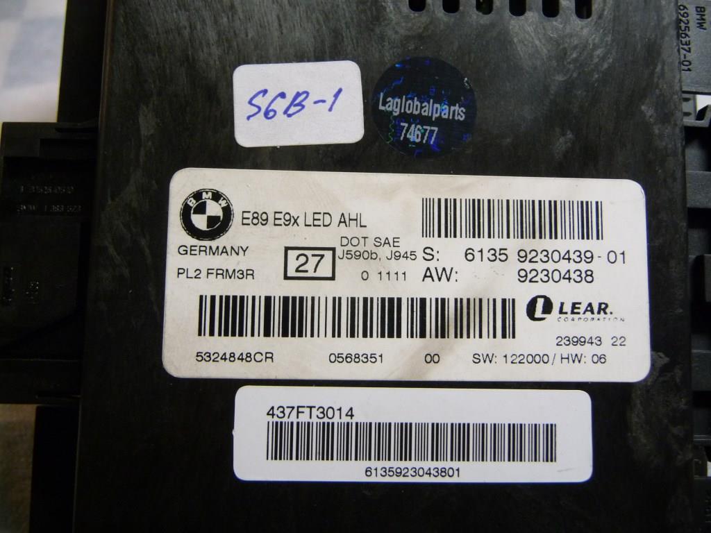 BMW Z4 LED AHL Footwell Module FRM3R PL2 [27] 61359230439 OEM A1 | LA ...