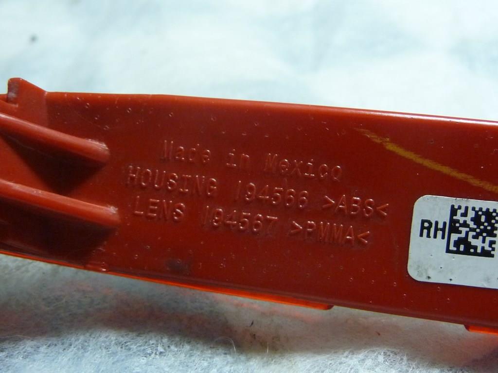 BMW X4 Rear Bumper Right Passenger Side Reflector 63147338808 OEM A1 ...