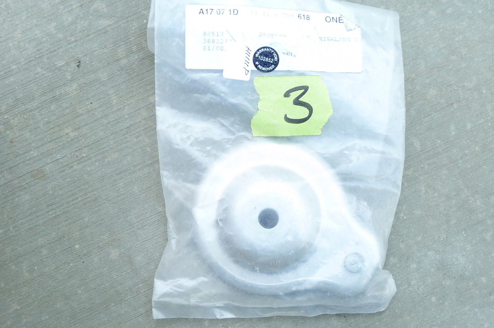 BMW 1 Series E82 E88 Rear Stopper New 33316759618 OEM OE | LA Global Parts