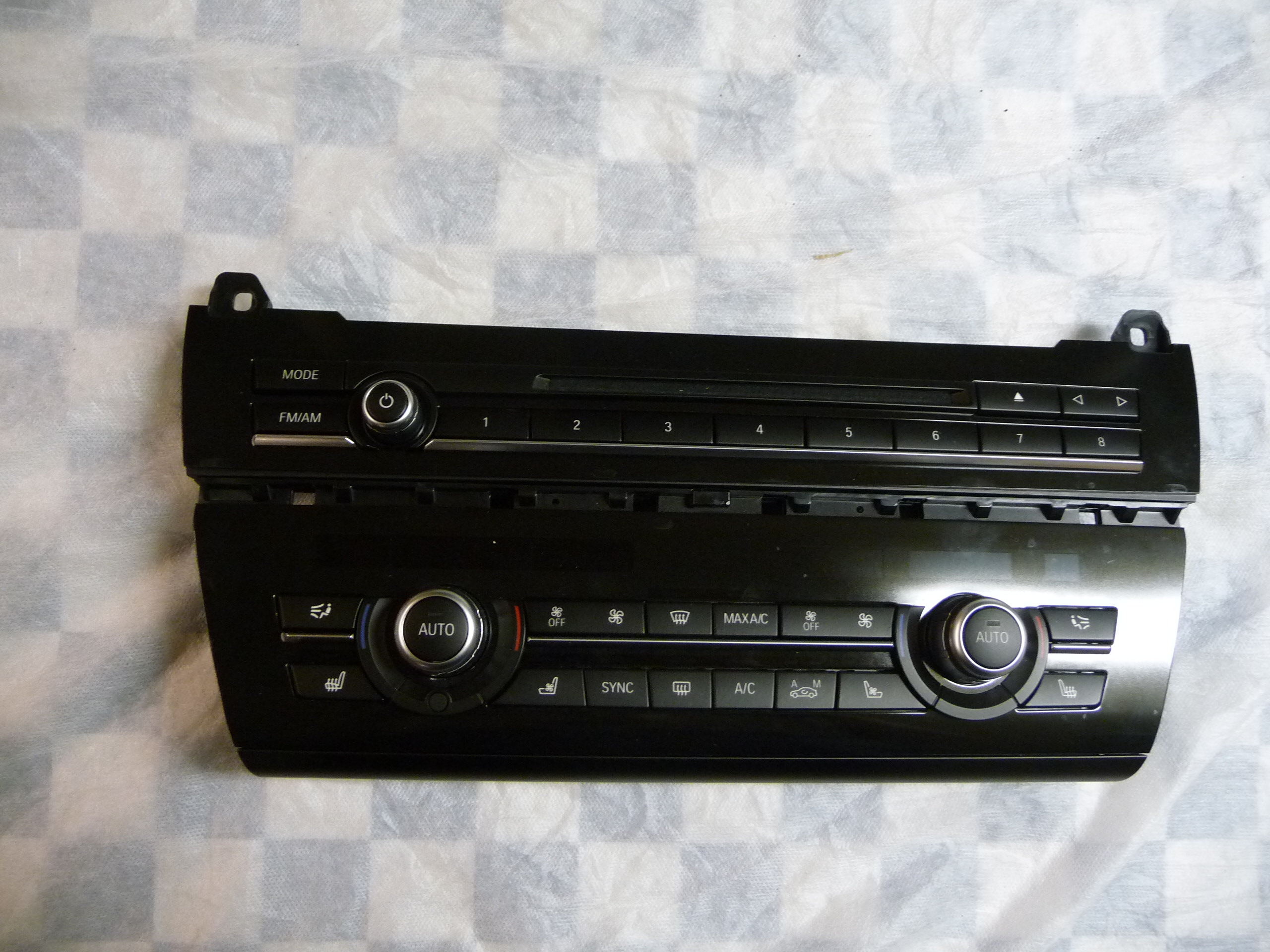 BMW 5 Series Radio And Climate Control Panel 61319328426 OEM A1 | LA ...