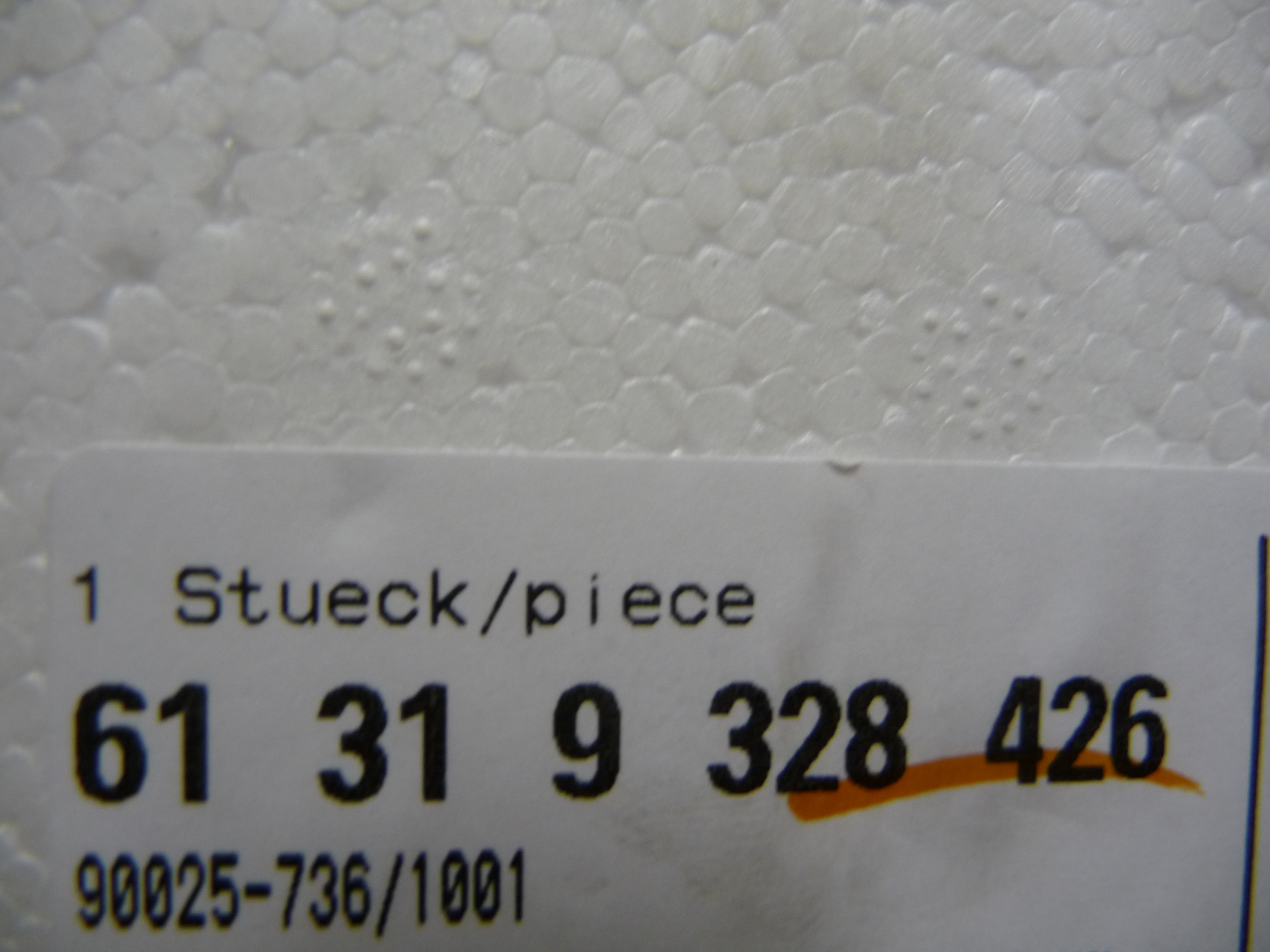 BMW 5 Series Radio And Climate Control Panel 61319328426 OEM A1 | LA ...