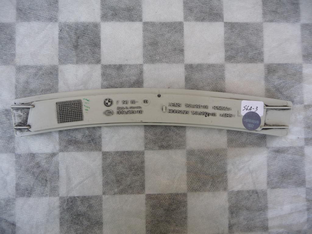 BMW 7 Series Front Left Driver Side Marker Reflector 63147191111 OEM A1 ...